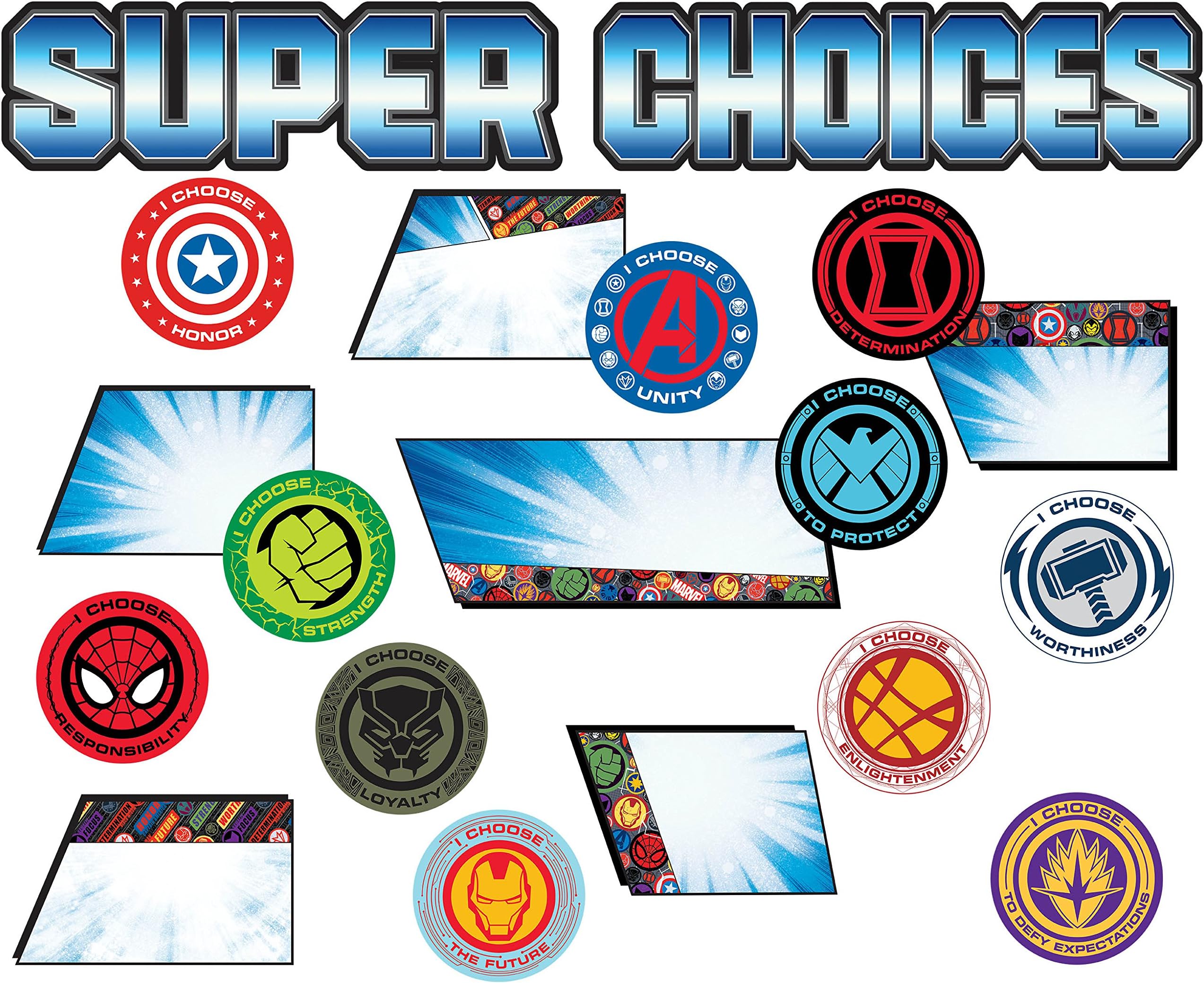 Amazon.com : Eureka Back to School Marvel Superhero Adventure 'Super ...