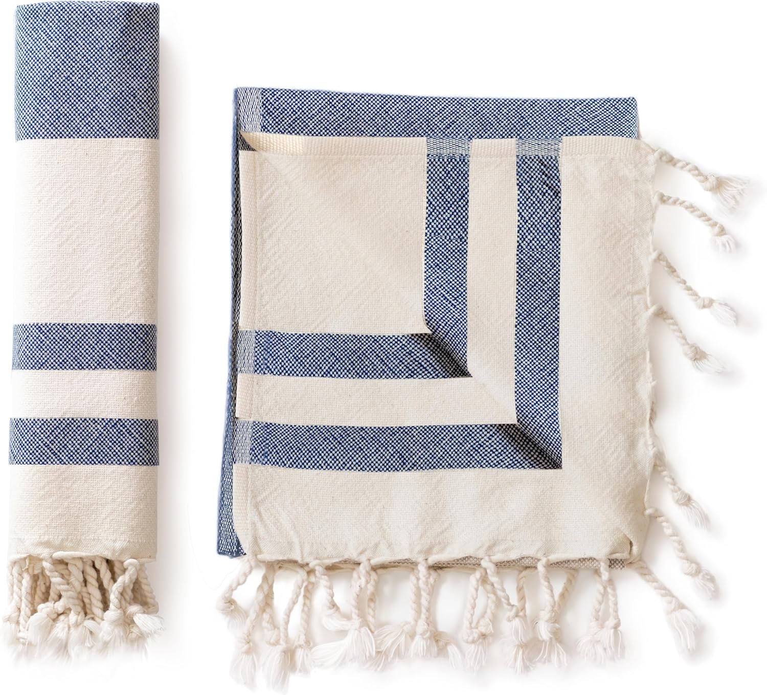 Turkish Hand Towel Set - Cotton Hand Towels for Kitchen and Bathroom ...