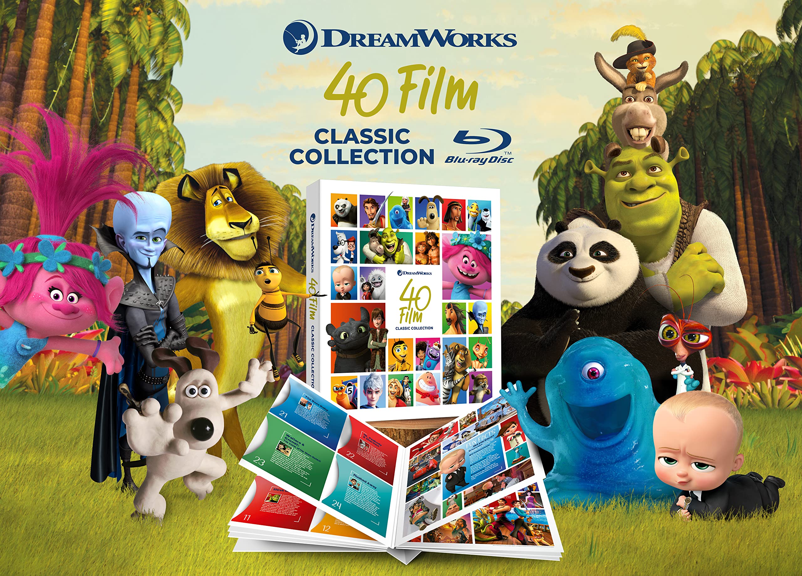 DreamWorks 40 Film Classic Collection [Blu-ray] [1998 - 2021] [2022] [Region Free]: Amazon.de ...