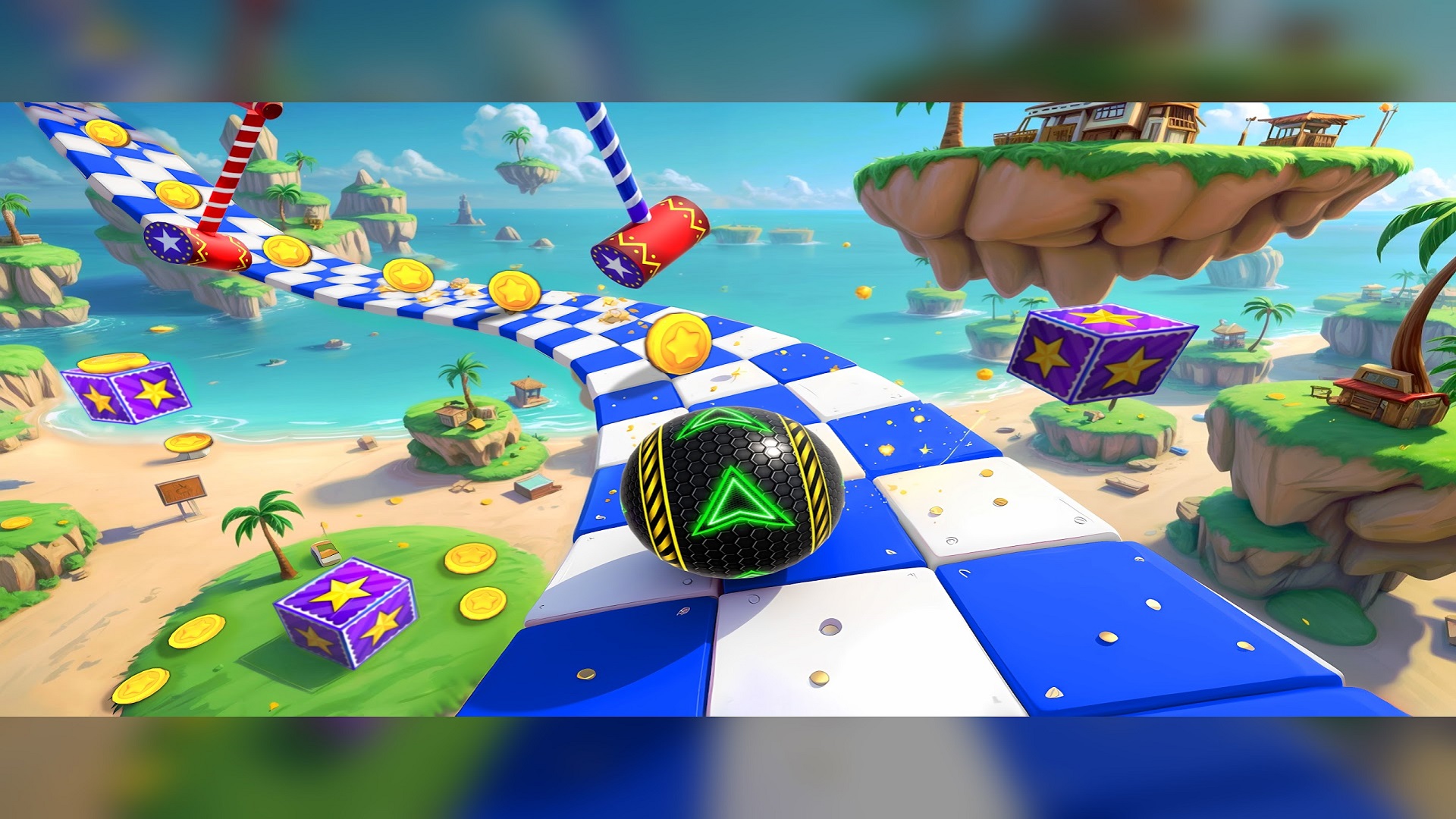 Rolling Ball Going Ball Game-Rolling Ball Game Sky Ball Run - App on ...