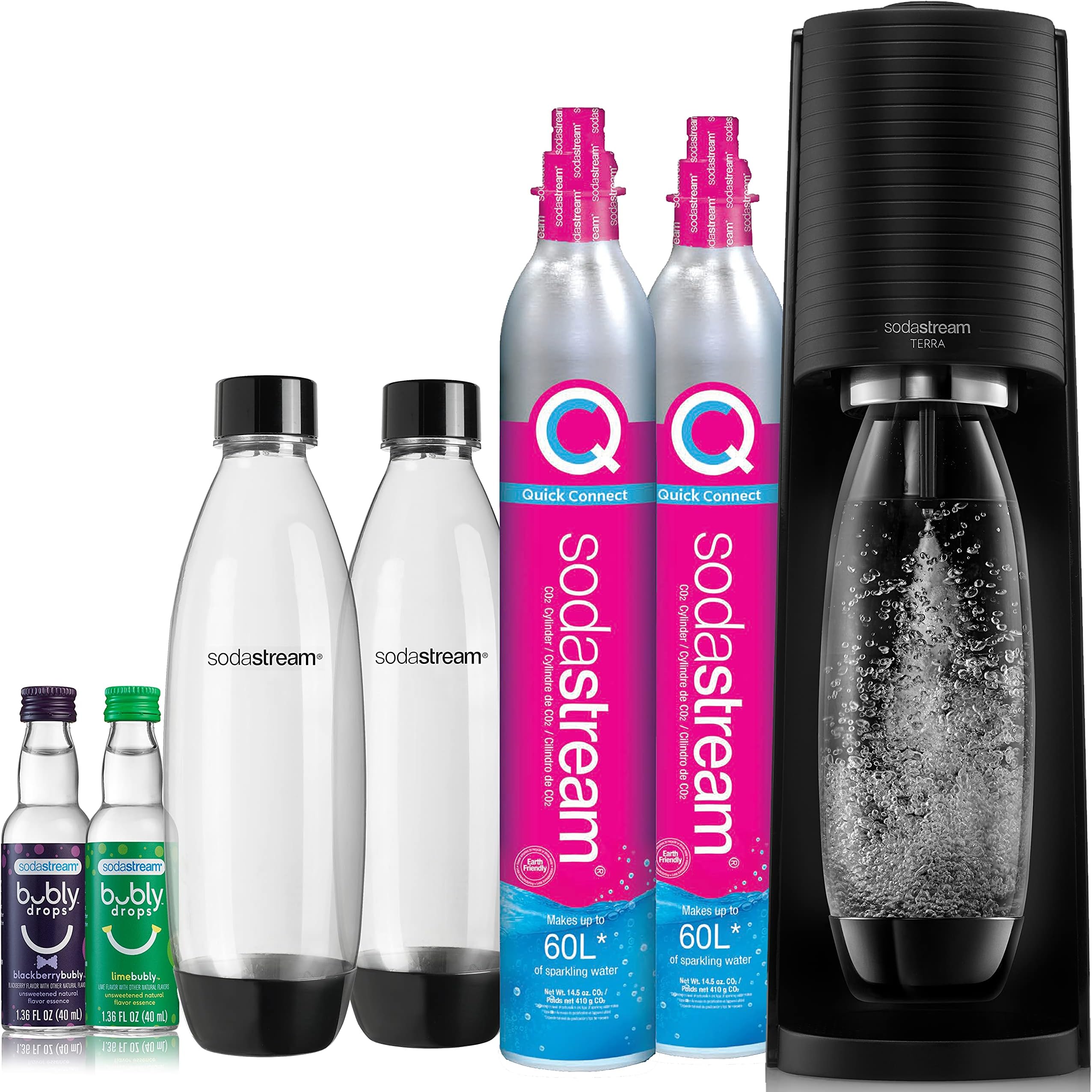 Amazon.com: SodaStream Genesis Sparkling Water Maker, Black and Silver ...