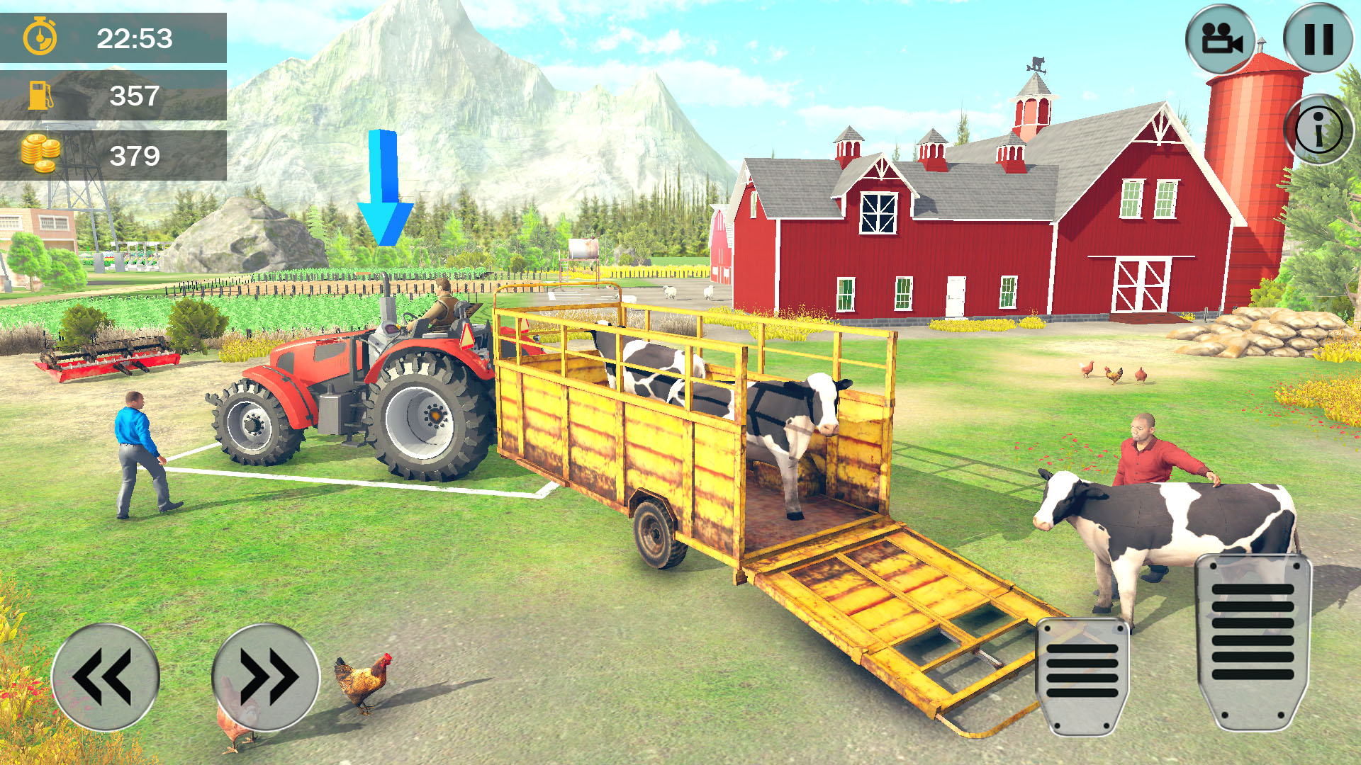 Modern Tractor Farming Training Simulator 2023 - Tractor Games 3D - App ...
