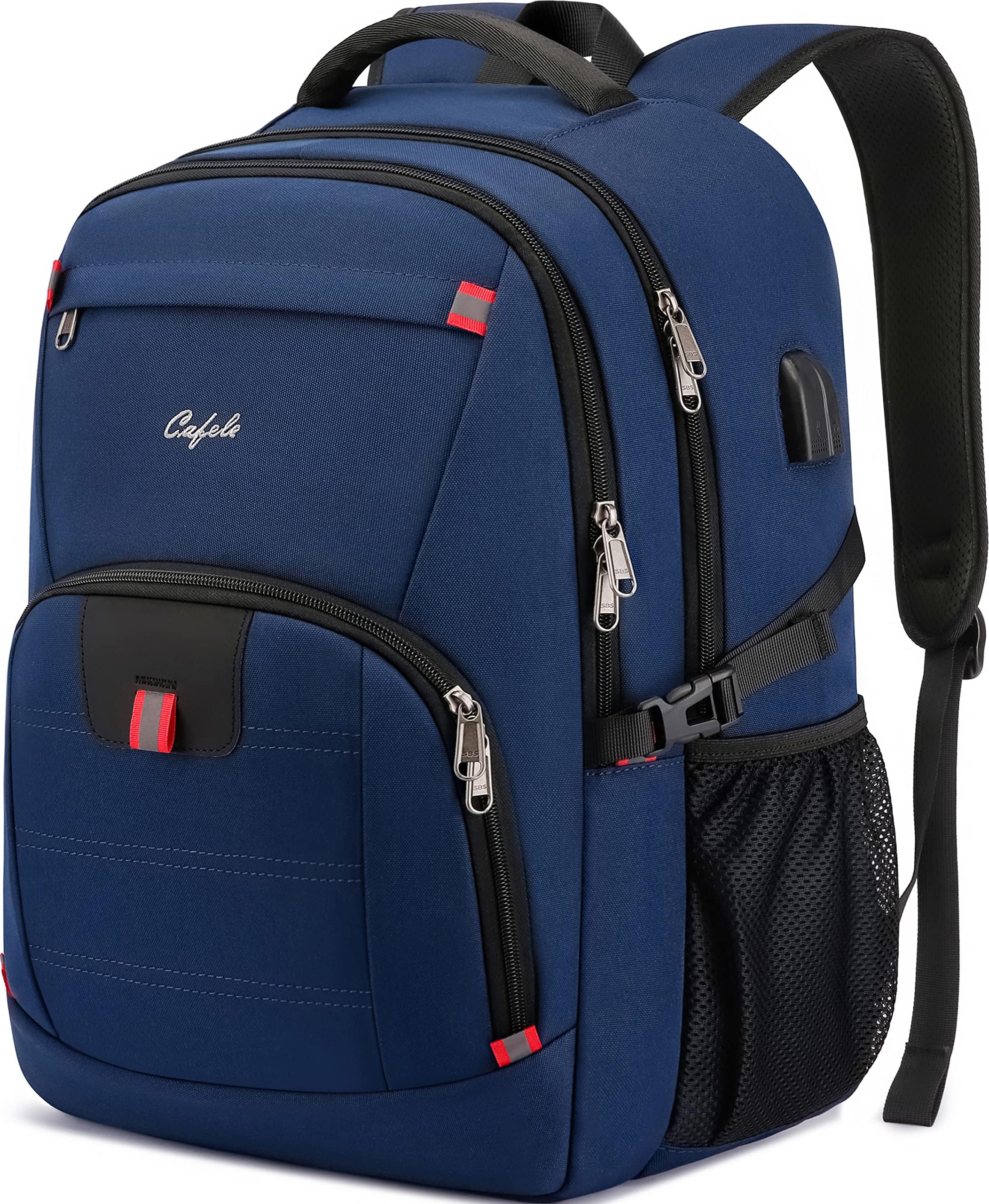 Cafele Rucksack Herren Wasserdicht 17 Zoll Laptoptasche Arbeit Laptop ...
