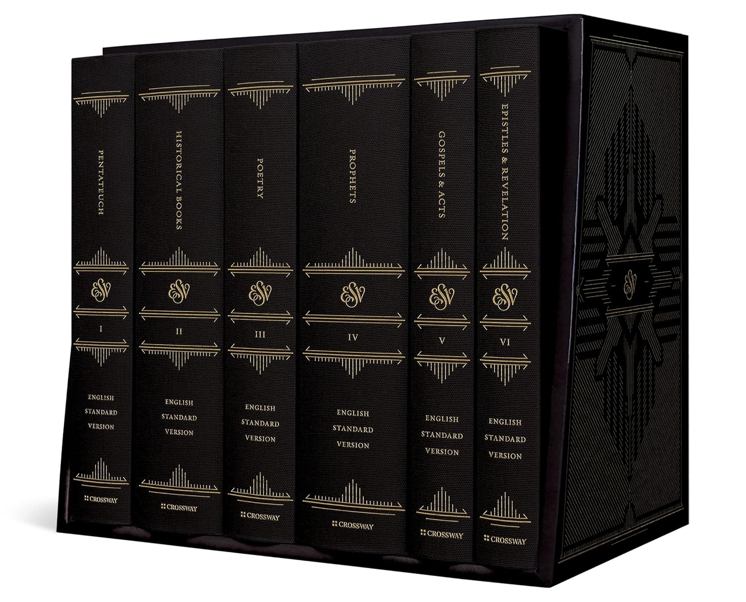 ESV Reader's Bible, Six-Volume Set: With Chapter and Verse Numbers ...