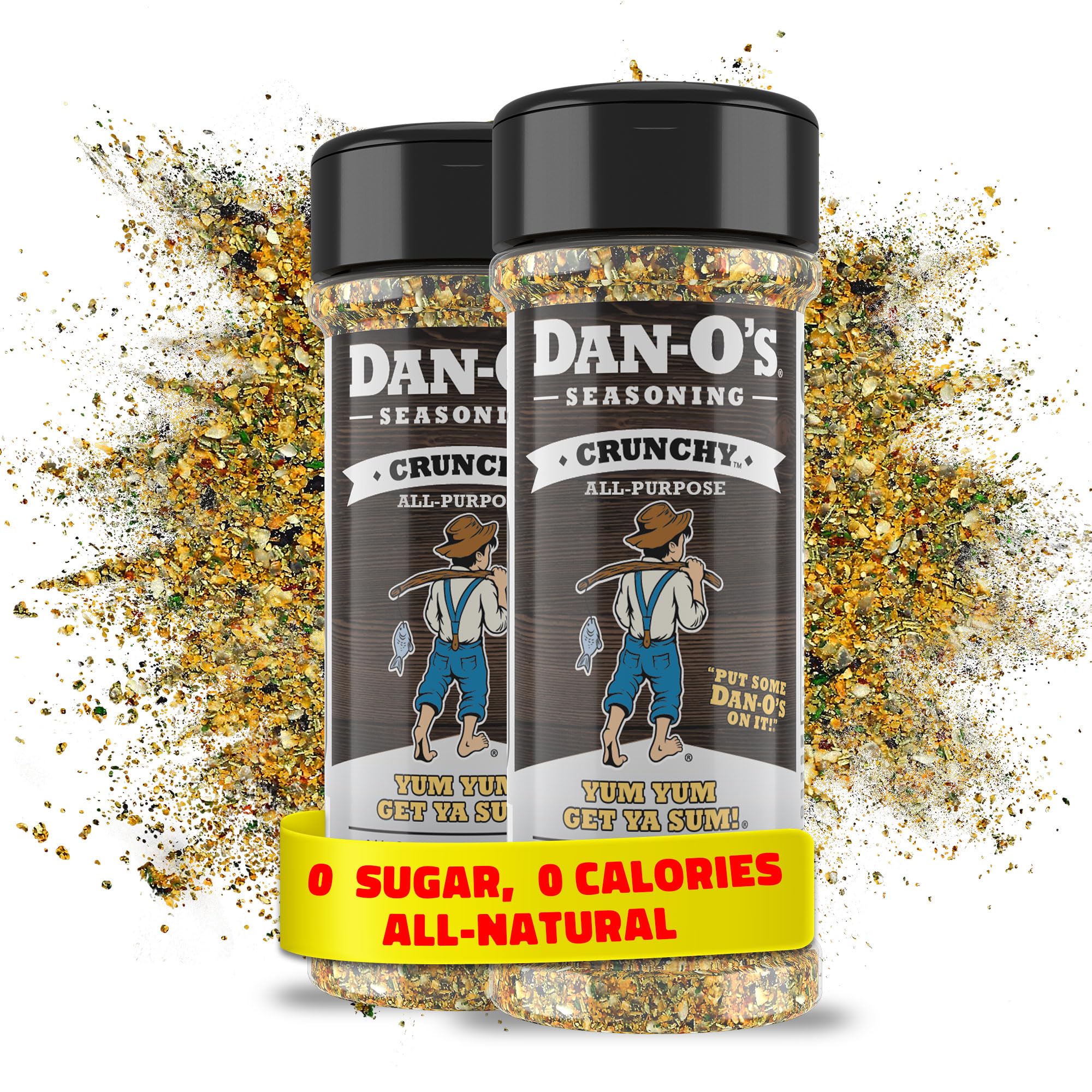 Amazon.com : Dan-O's Crunchy™ Seasoning - Chicken, Fish, Eggs, Veggies ...