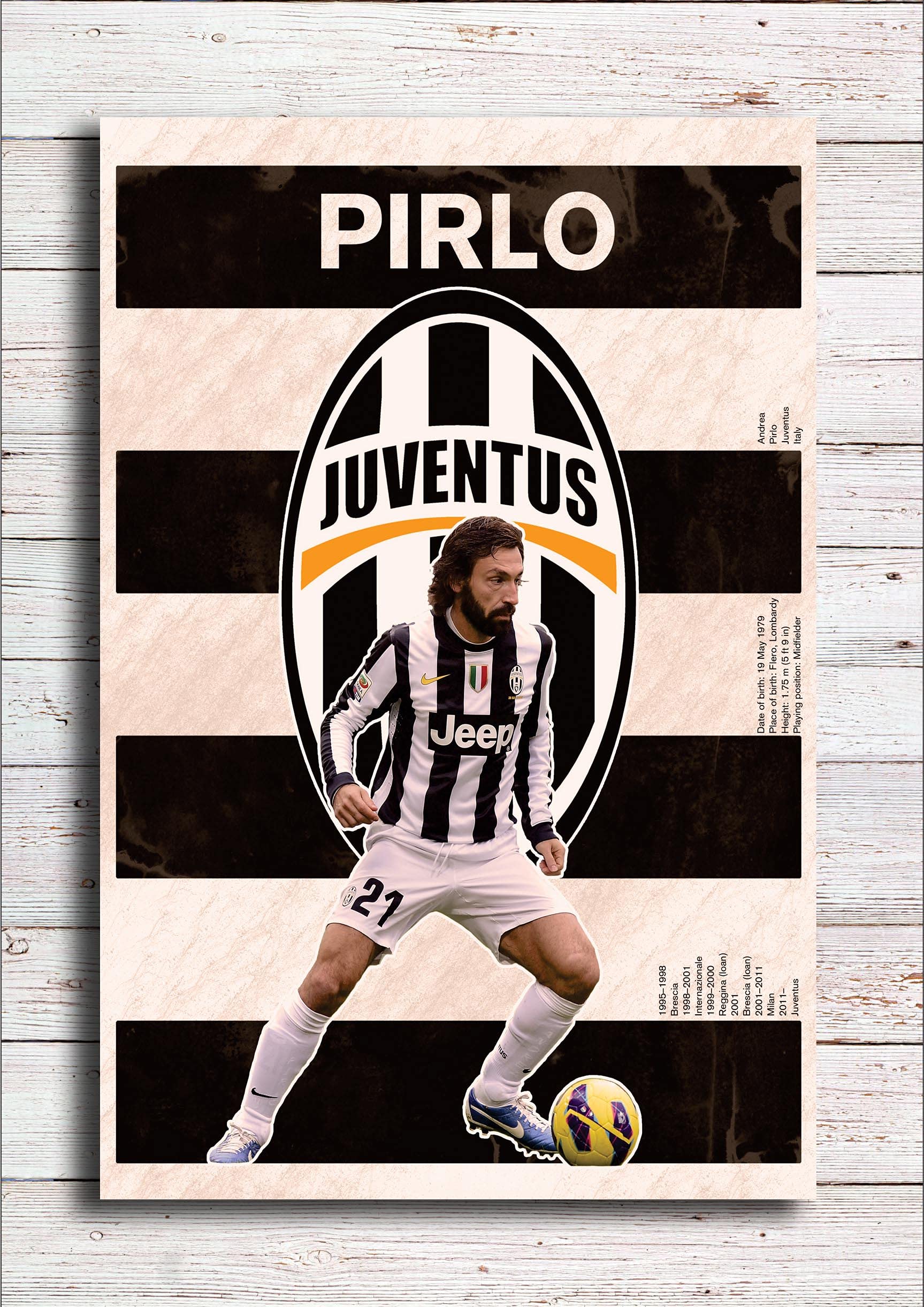 Andrea Pirlo Wall