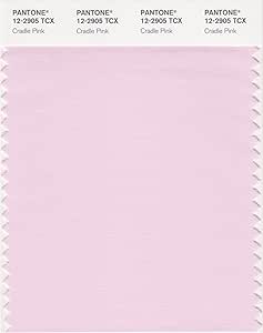 PANTONE Smart 12-2905X Color Swatch Card, Cradle Pink - Wall Decor ...