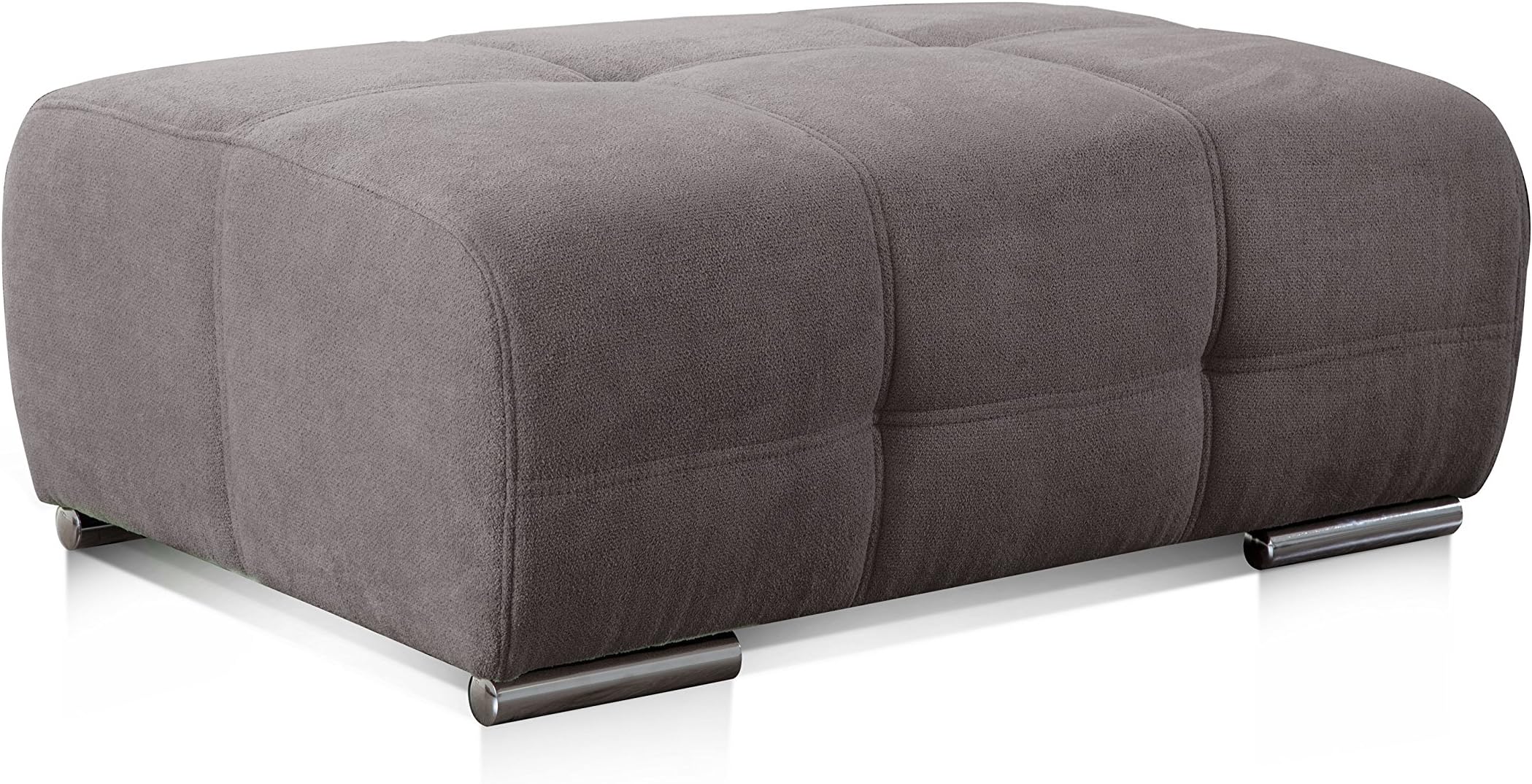 Cavadore Hocker Mavericco / XXL Couch-Hocker im modernen Design ...