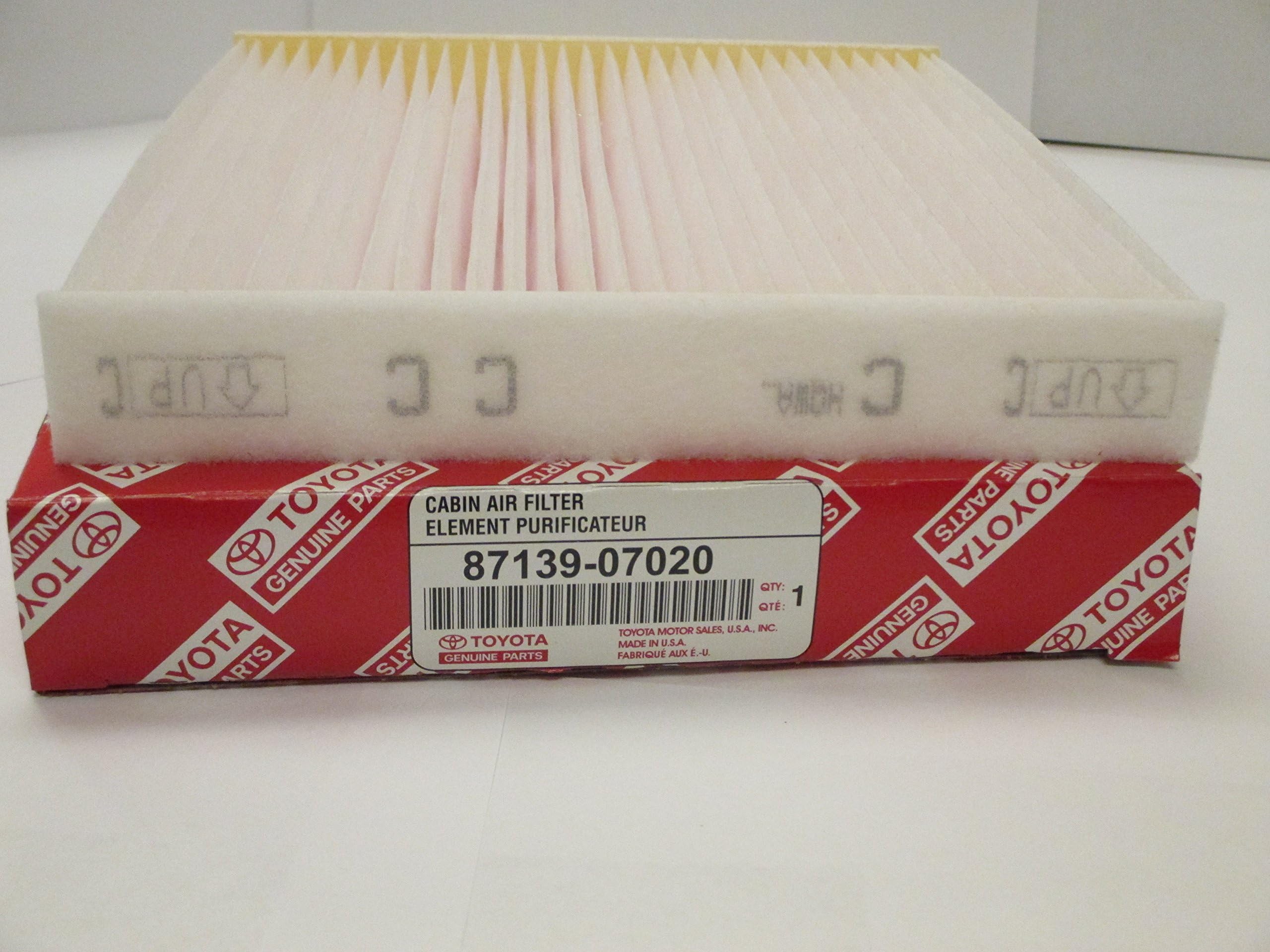 Amazon.com: TOYOTA 87139-07020 Cabin Air Filter : Automotive