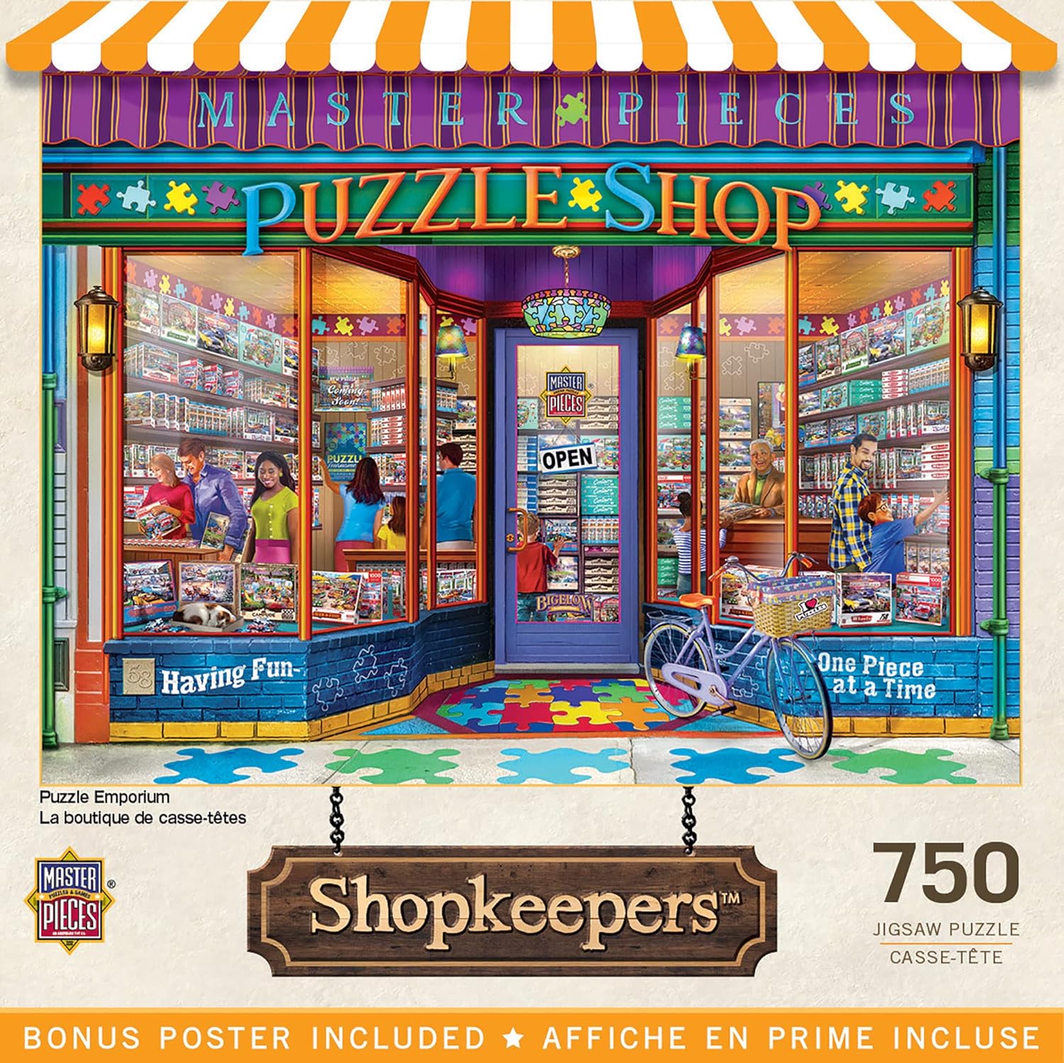 Shopkeepers - Puzzle Emporium 750pc Puzzle, Jigsaw Puzzles - Amazon Canada