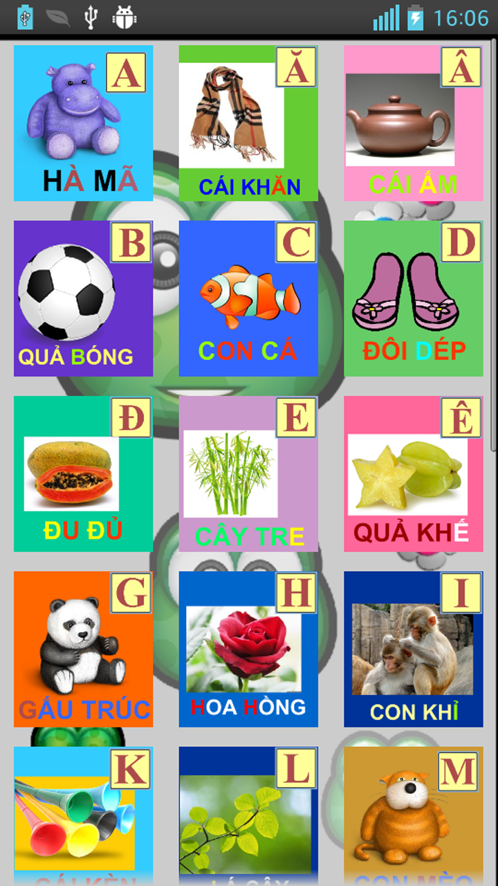 Baby learns Vietnamese alphabet - App on Amazon Appstore