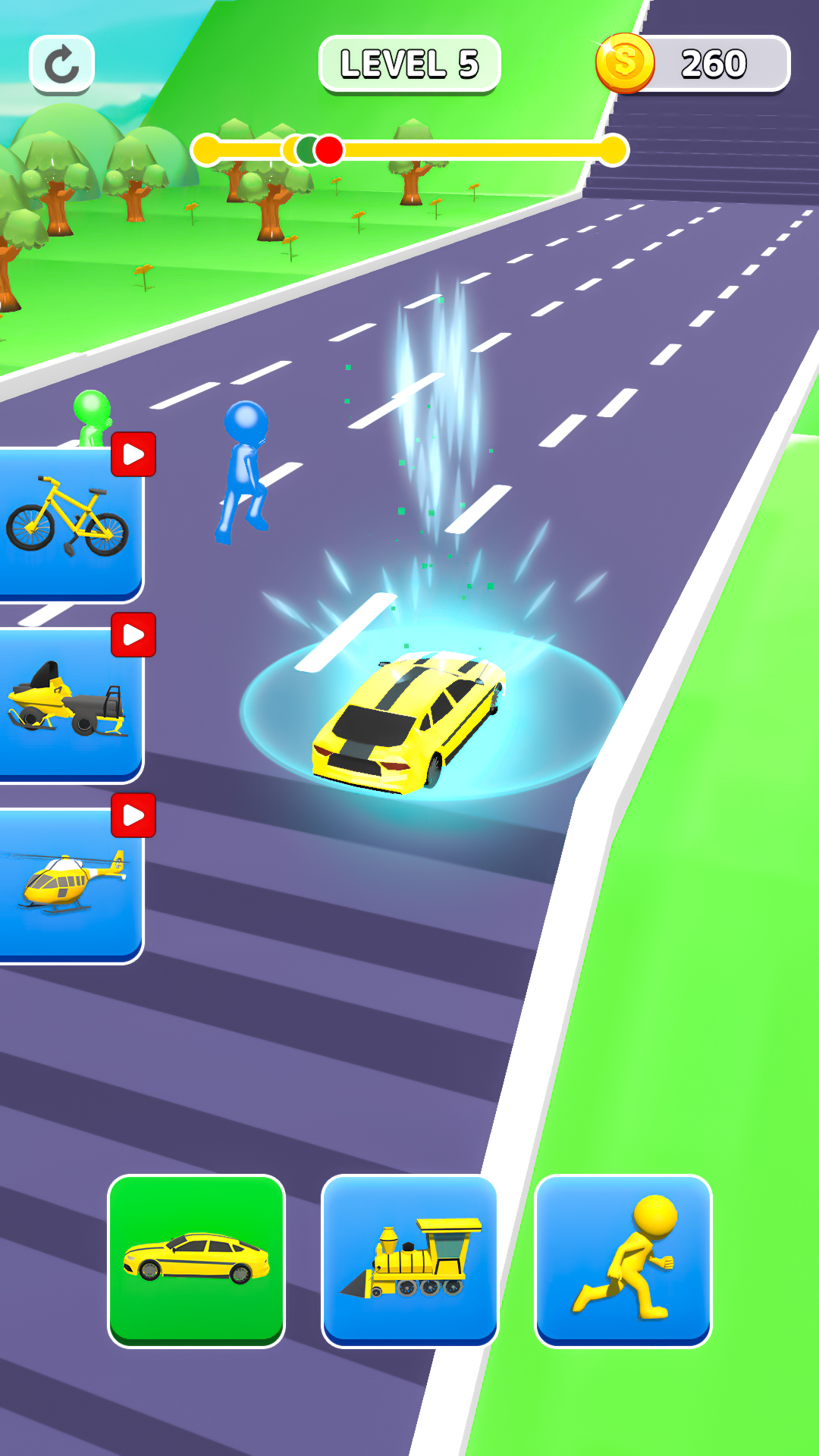 Shape Transform Car Shifting Racing Games 3D: Ultimate Shape Shifting ...