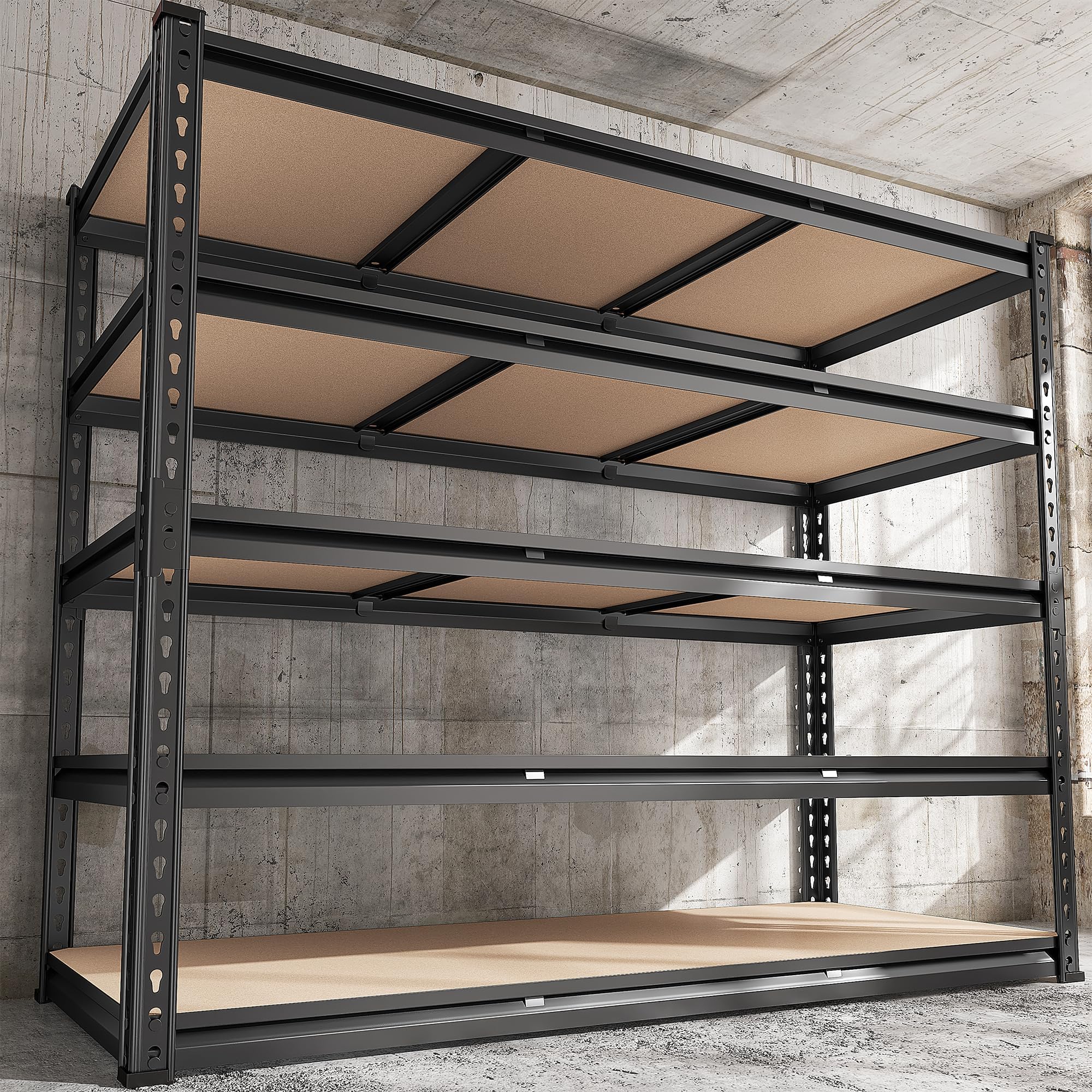 Amazon.com: Gladiator 4-Shelf 60 in. W x 72 in. H x 18 in. D Welded ...