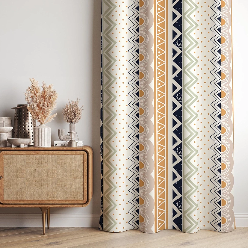 Buy LOOMLYFE Super Soft Brushed Microfiber Cotton Door Curtains, Pack ...