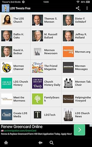 LDS Tweets Free - App on Amazon Appstore