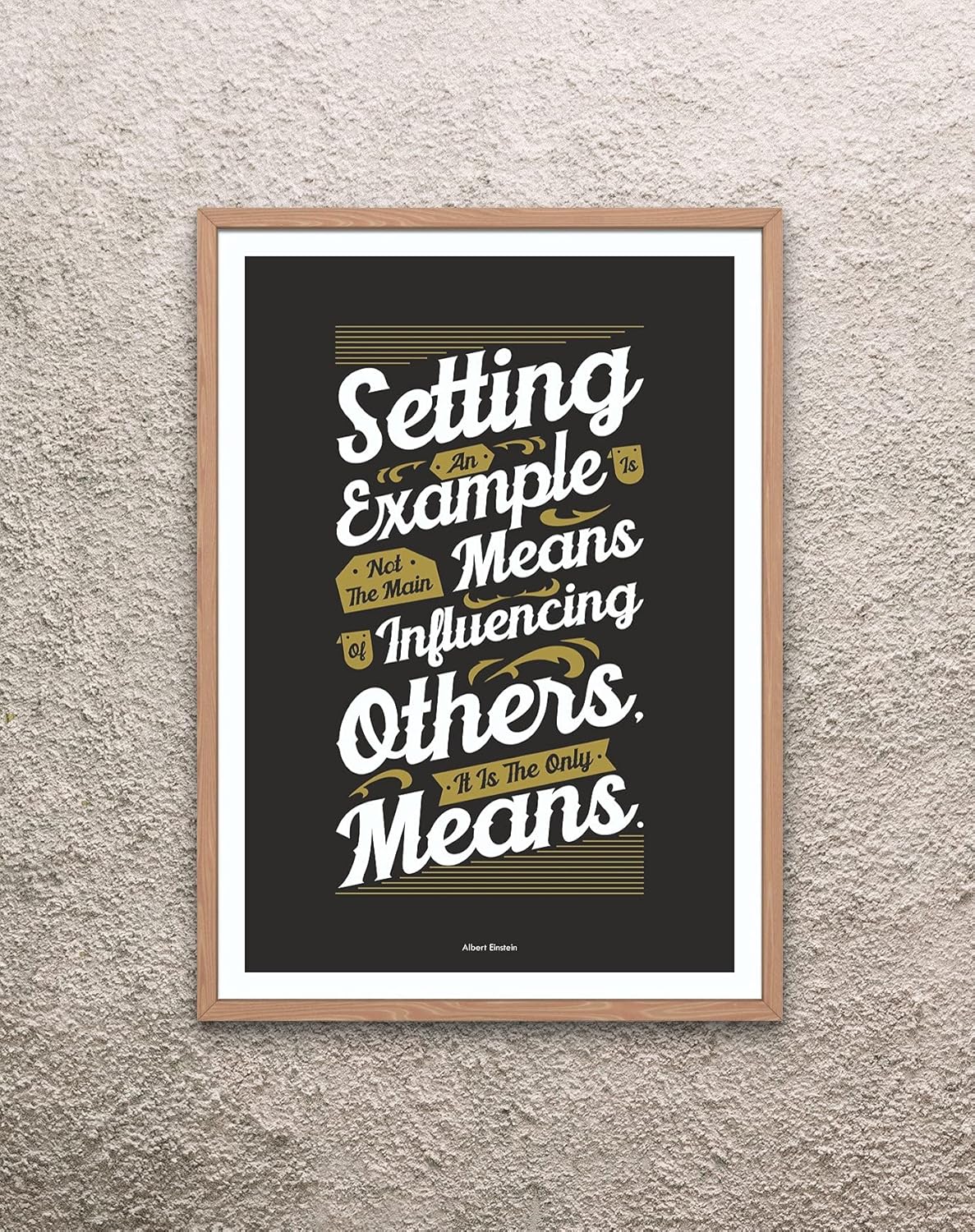 Amazon.com: Lab No 4 Setting an Example Albert Einstein Life ...