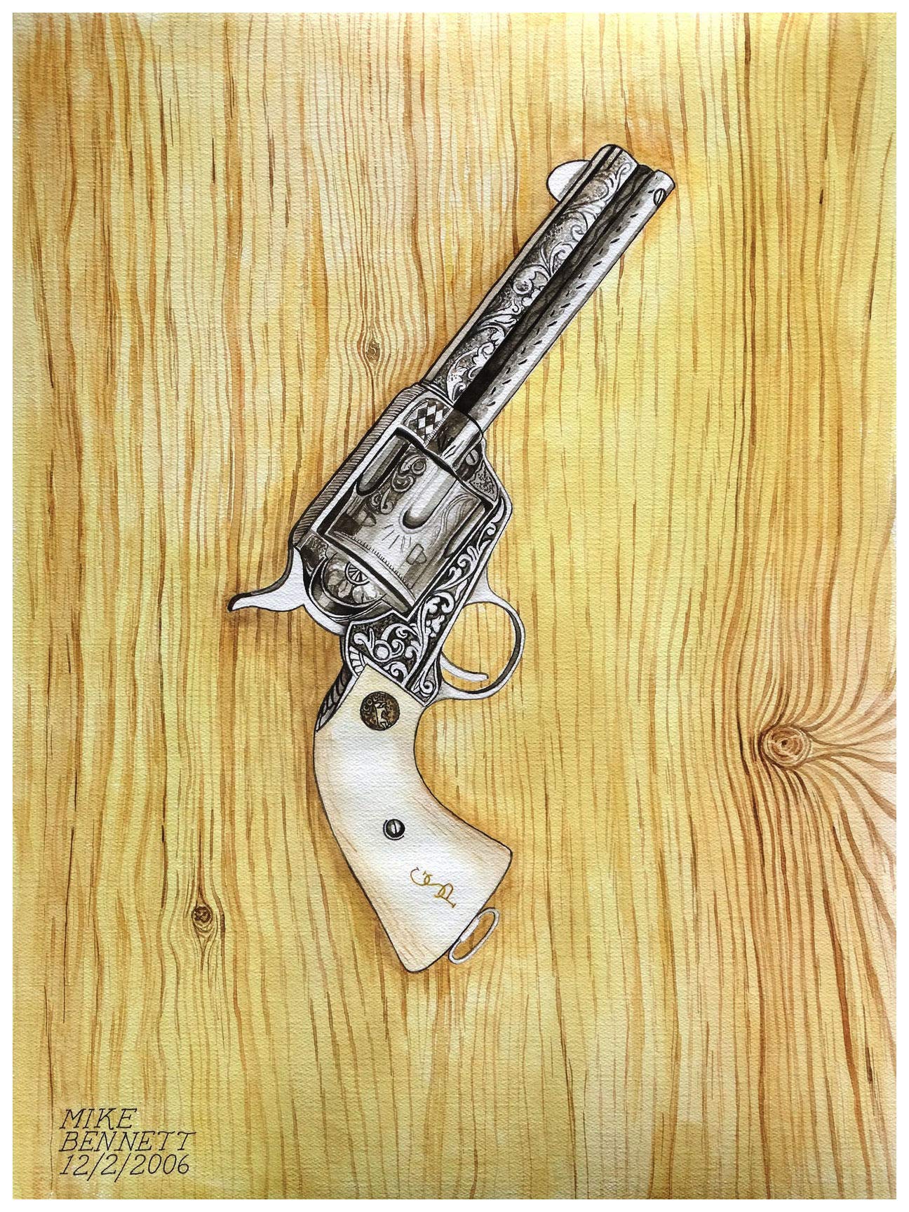 Colt Peacemaker Drawing