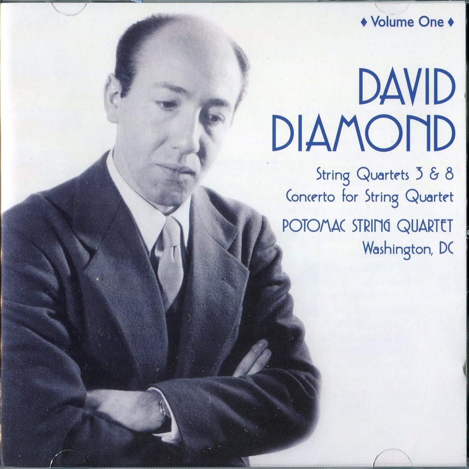 Amazon.com: David Diamond: String Quartets, Vol. 1: Concerto for String ...