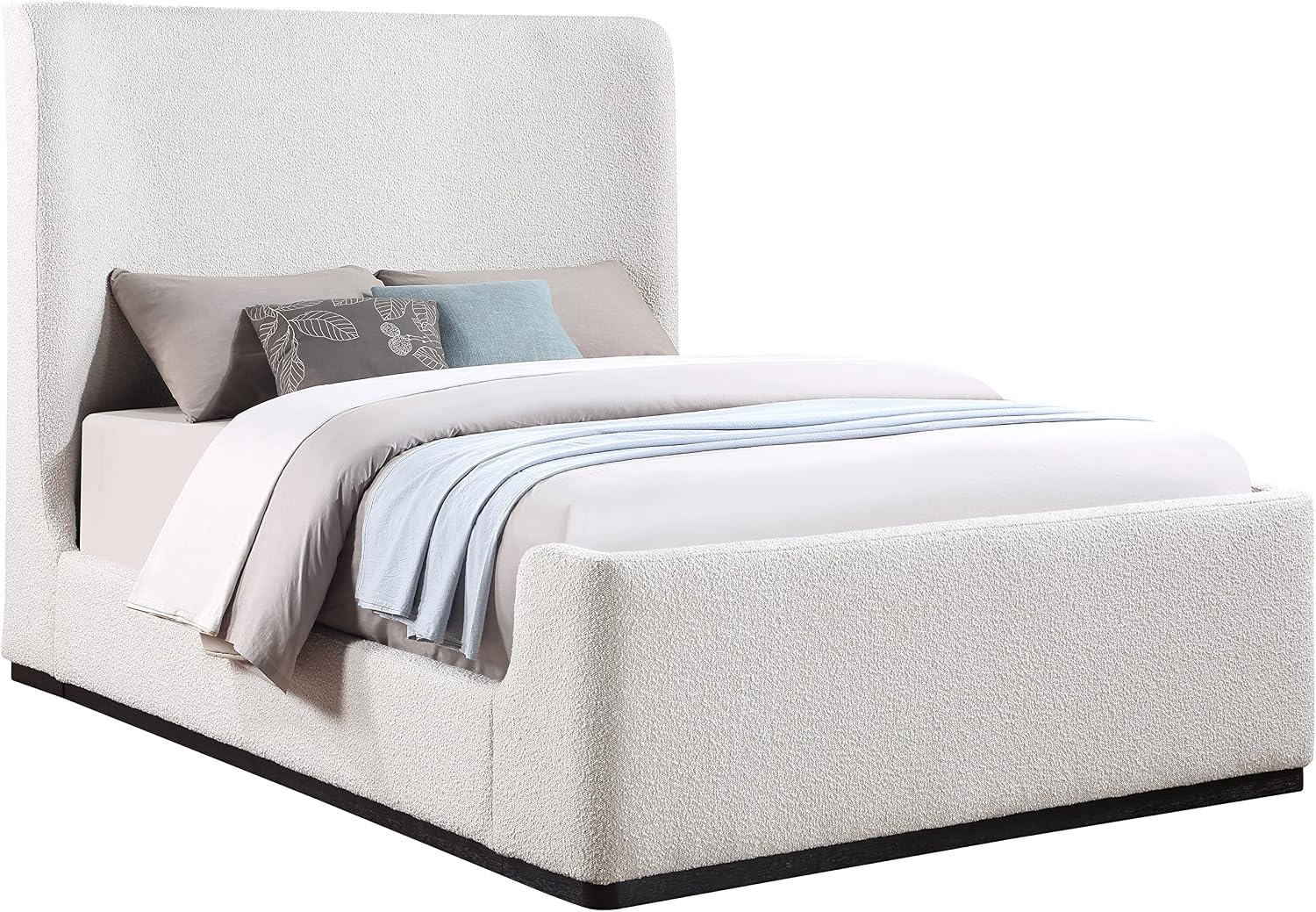 Amazon.com: Meridian Furniture OliverCream-Q Oliver Collection Modern ...
