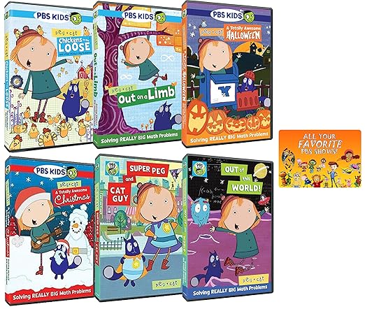 Amazon.com: Peg + Cat: PBS TV Series Complete 22+ Episodes plus Special ...