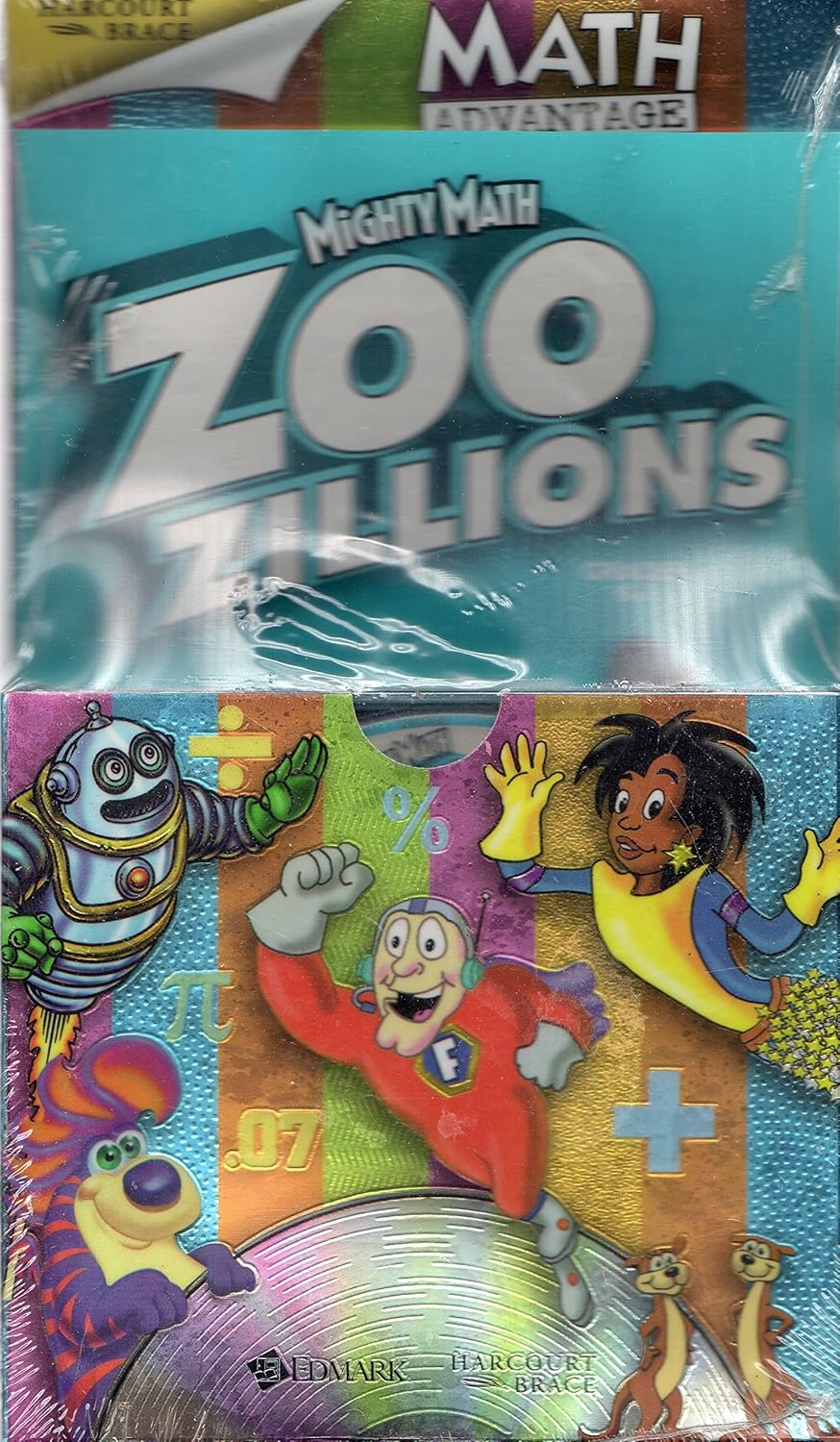 Amazon.com: Math Advantage Mighty Math Zoo Zillions Grades K-3: ...