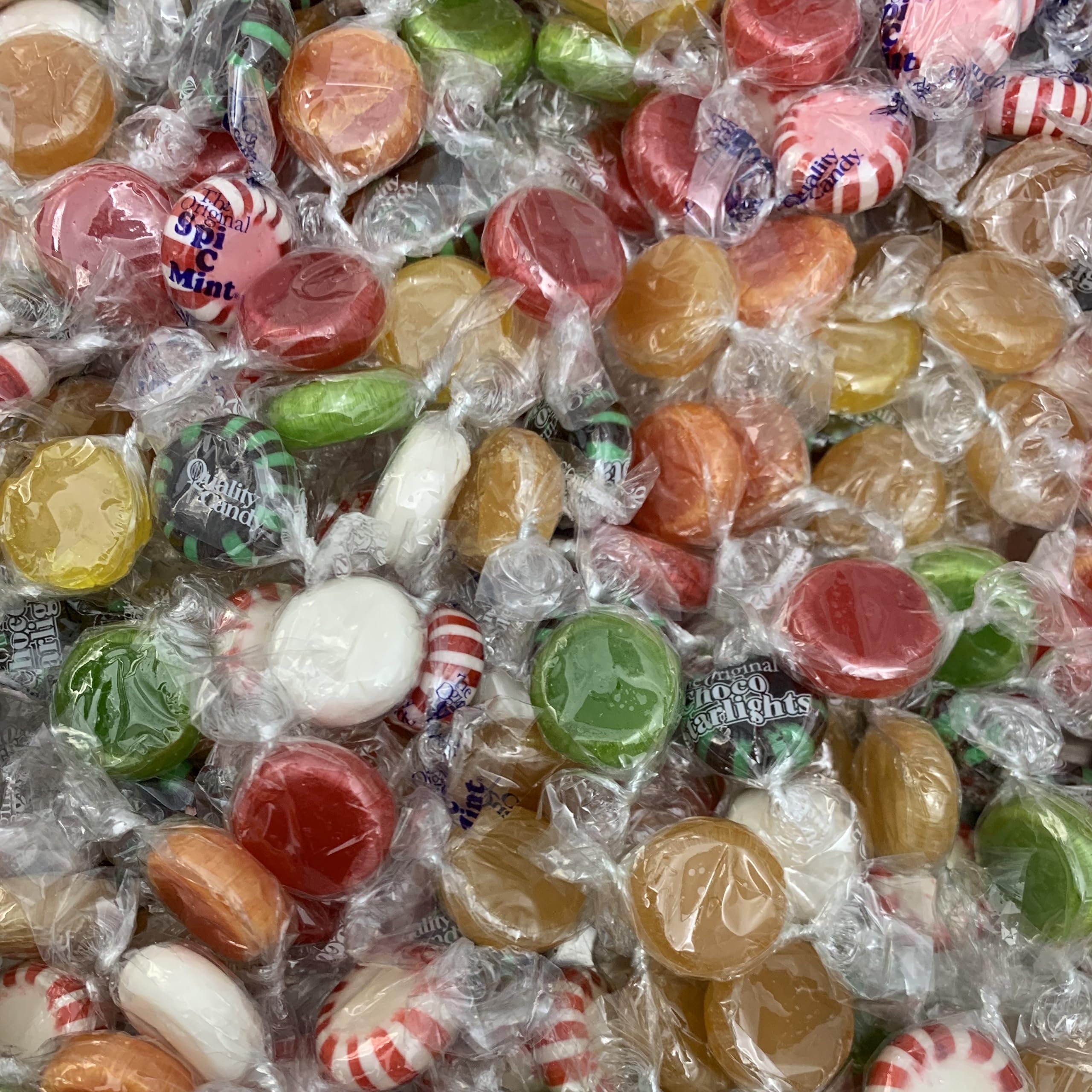 Amazon.com : Original Individually Wrapped Starlight Mint Hard Candy ...