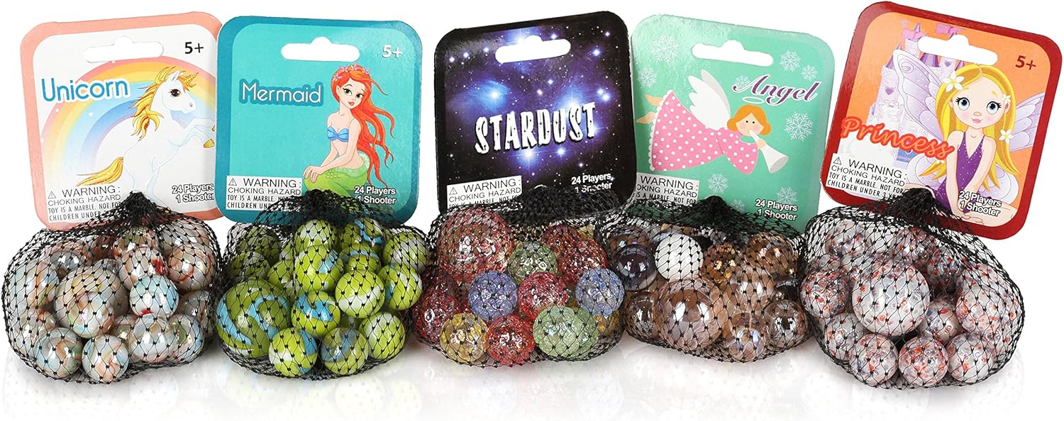 Amazon.com: MegaFun USA Fantasy Mega Marbles Set : Toys & Games