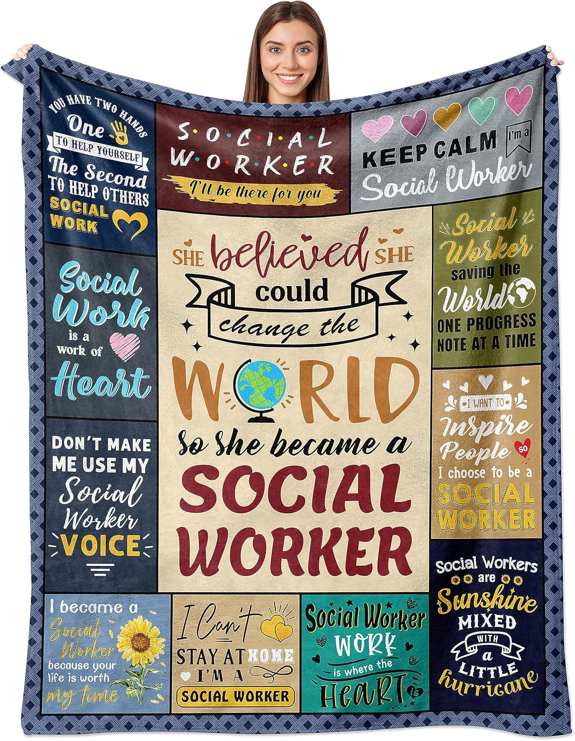 Amazon.com: puekrtoa Social Worker Gifts for Women, Social Worker ...