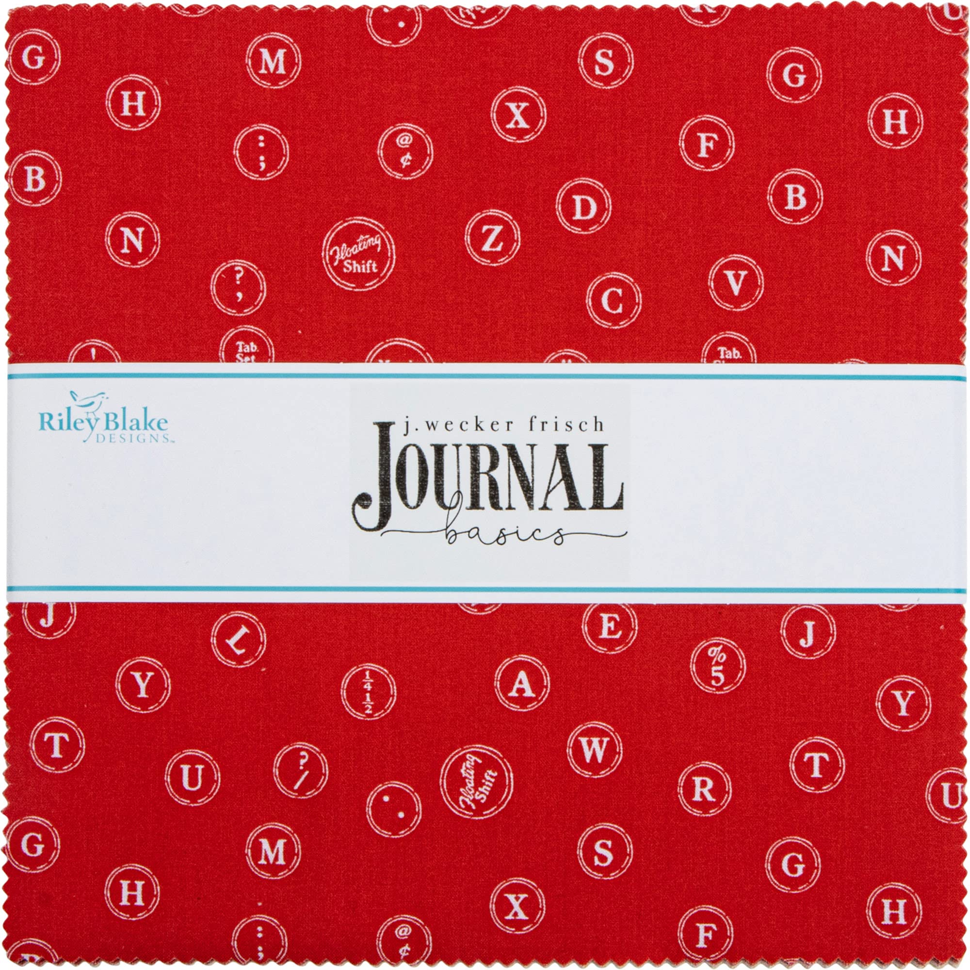 Amazon.com: J Wecker Frisch Journal 10" Stacker 42 10-inch Squares Layer Cake Riley Blake ...