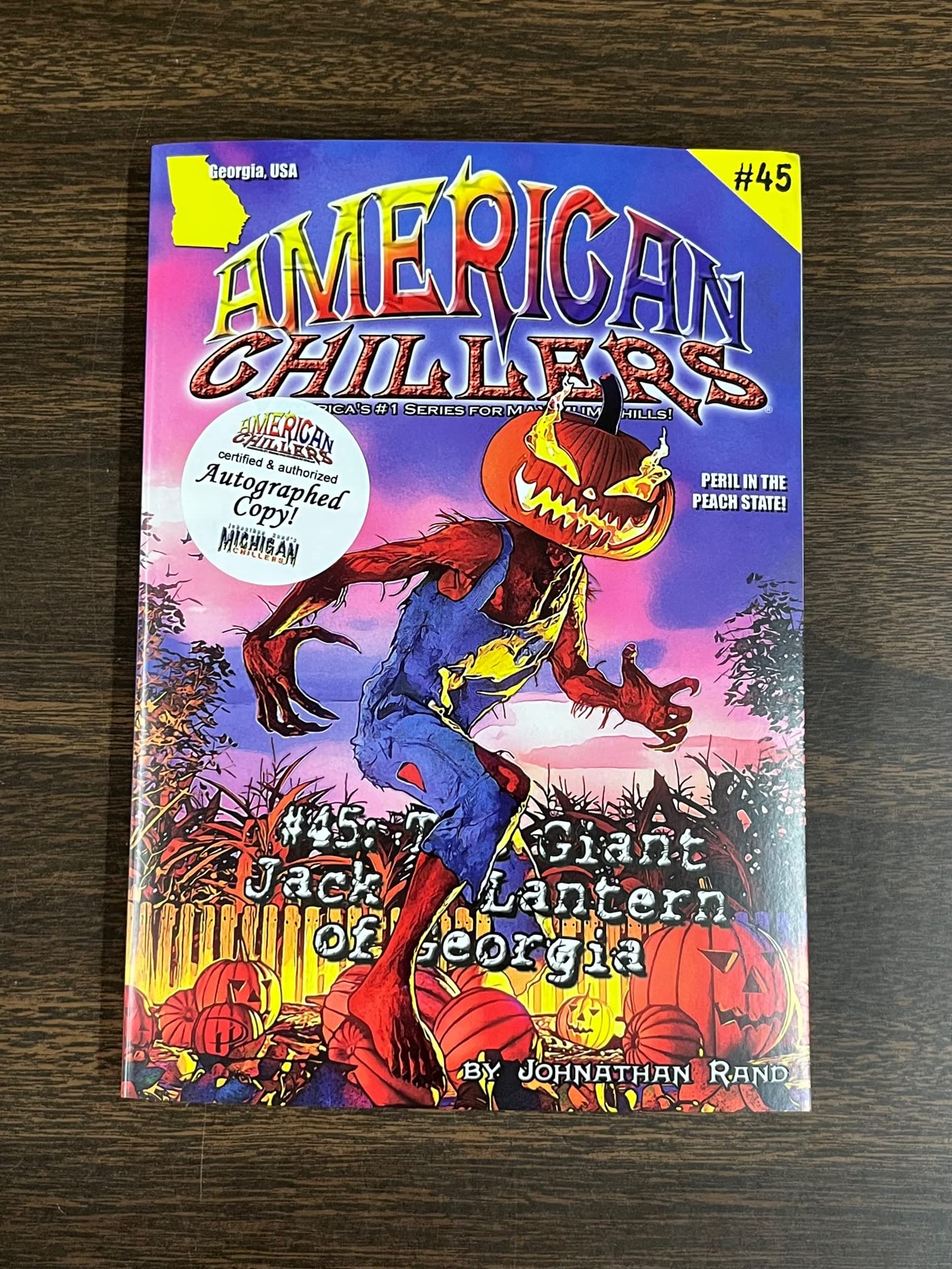American Chillers #45 The Giant Jack O'Lantern of Georgia: Johnathan ...