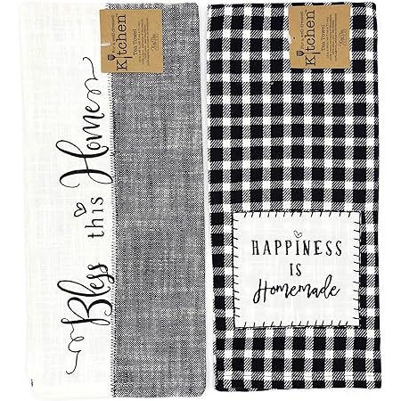 Amazon.com: Kay Dee Designs Farmers Market Assorted Set Flour Sack ...