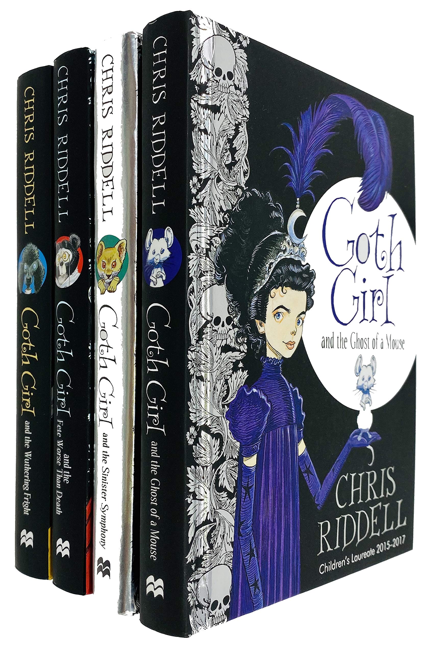 Chris Riddell Goth Girl Collection 4 Books Set Goth Girl | Desertcart ...