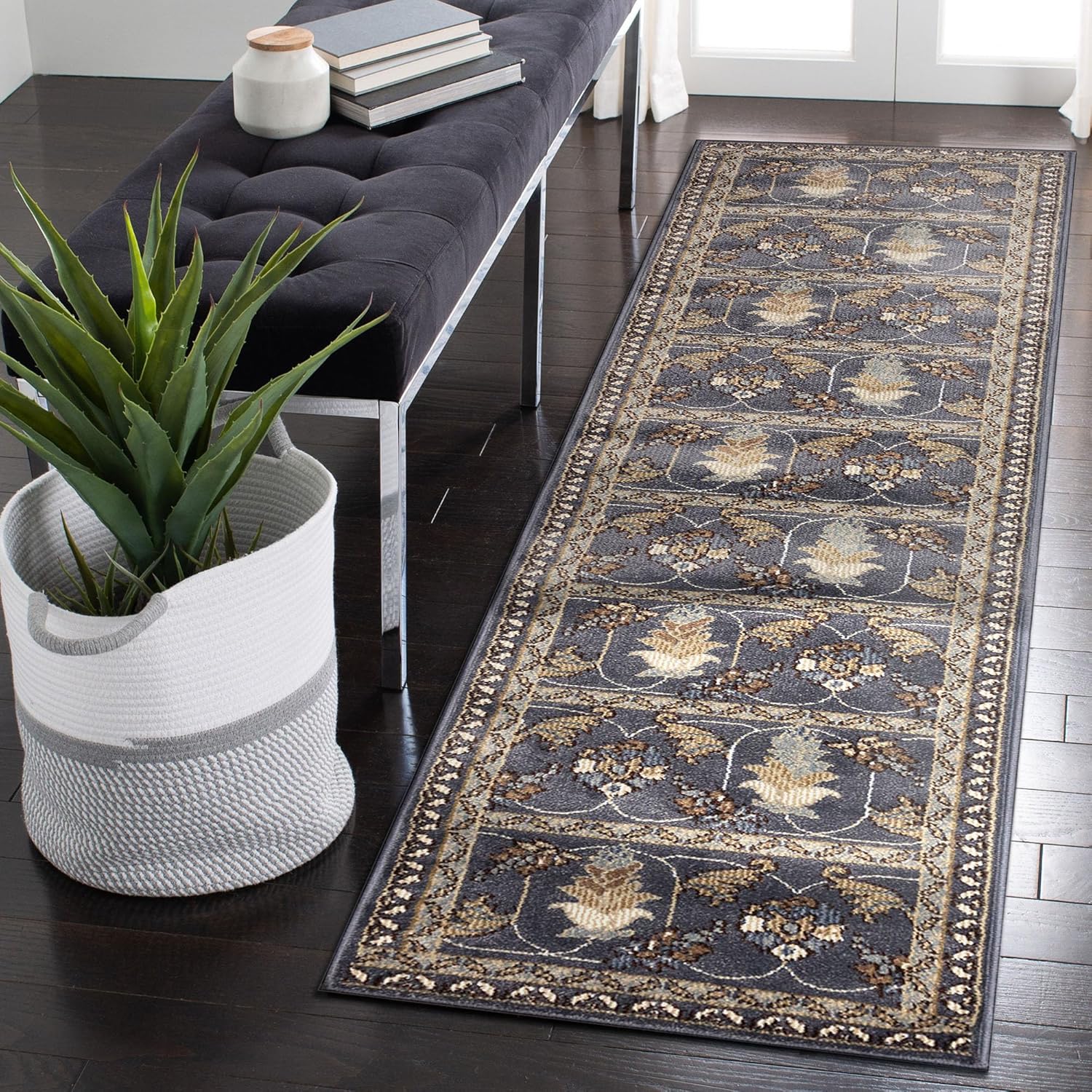 Amazon.com: Liora Manne Ariana Indoor Power Loomed Polypropylene Non ...