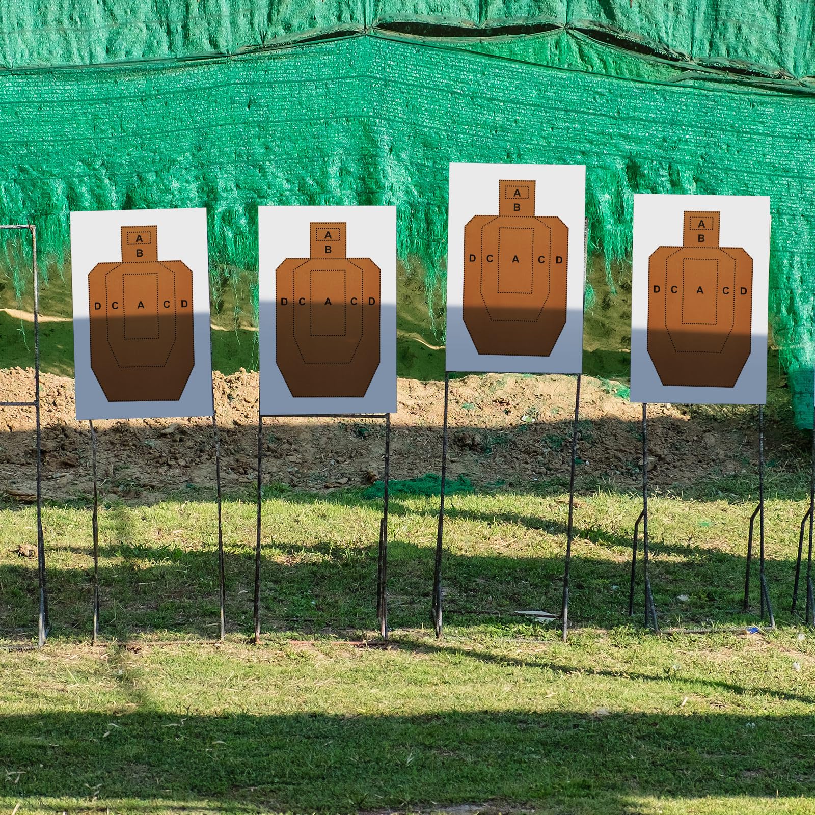 Snapklik.com : 50 Pack Paper Shooting Targets 23" X 35" Silhouette ...