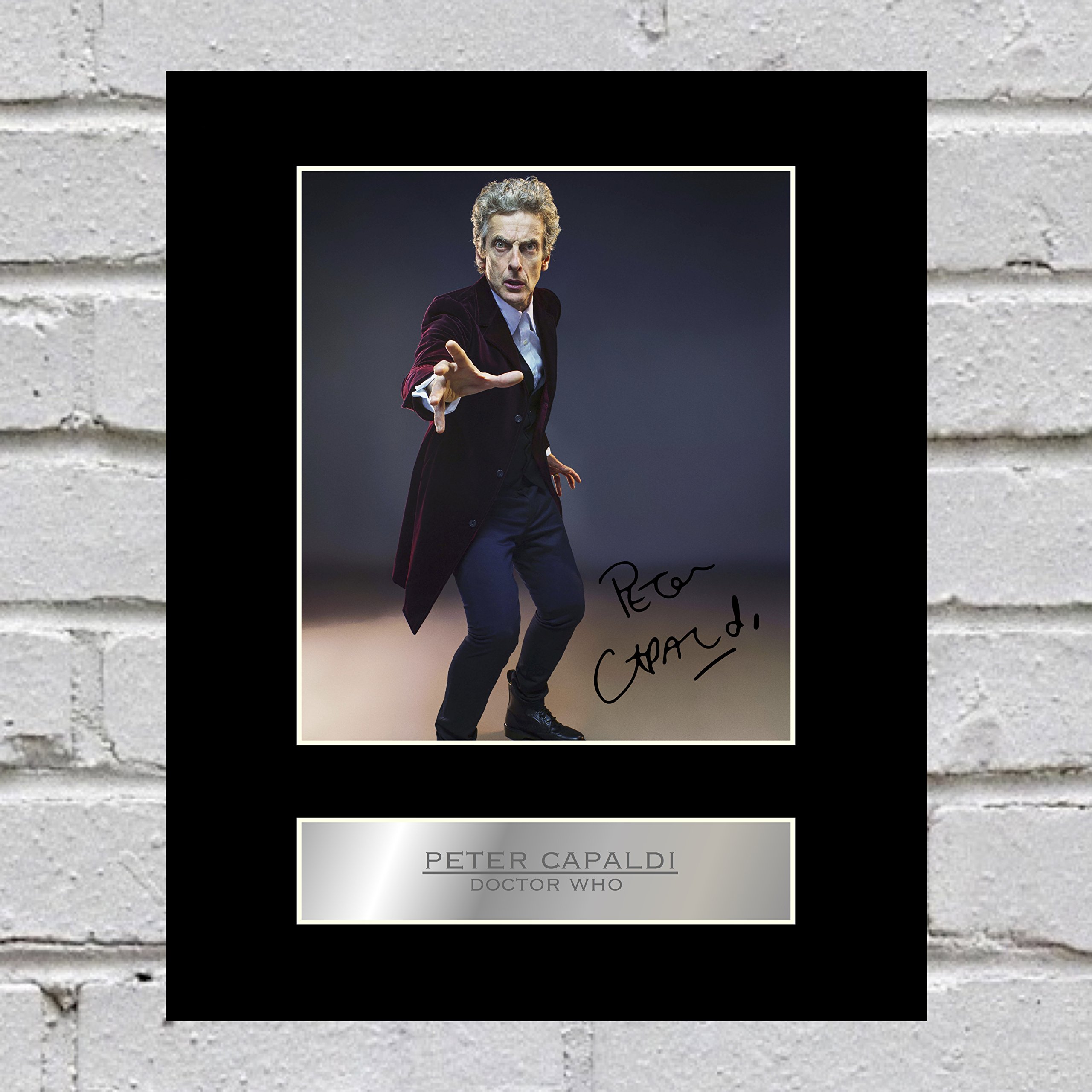 Peter Capaldi Signature BBC Starts Filming New Doctor Who Series With