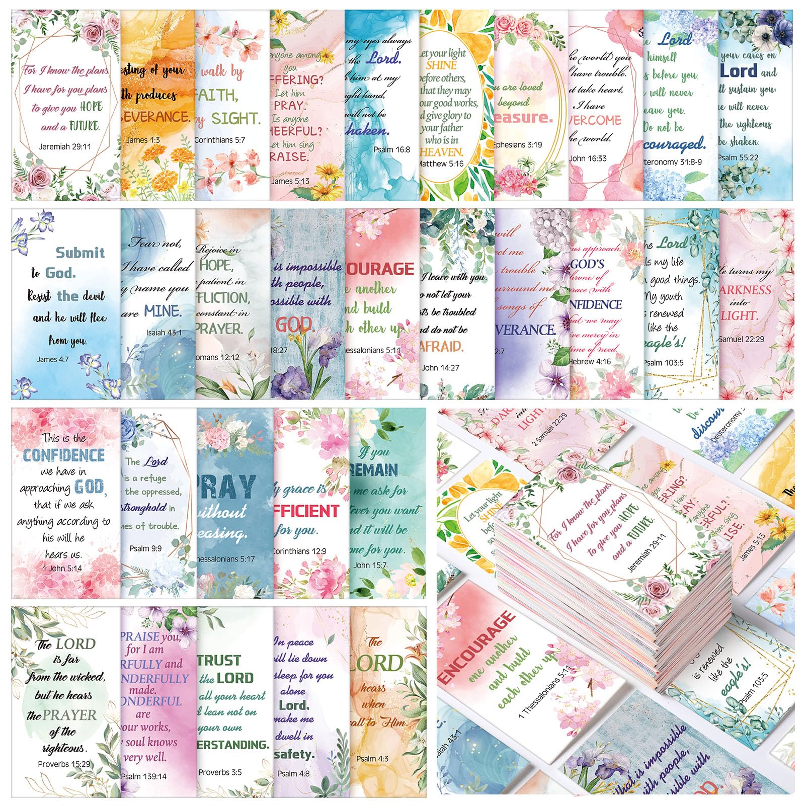 Maitys 240 Pcs Bible Verse Cards For Women With Assorted | Desertcart INDIA