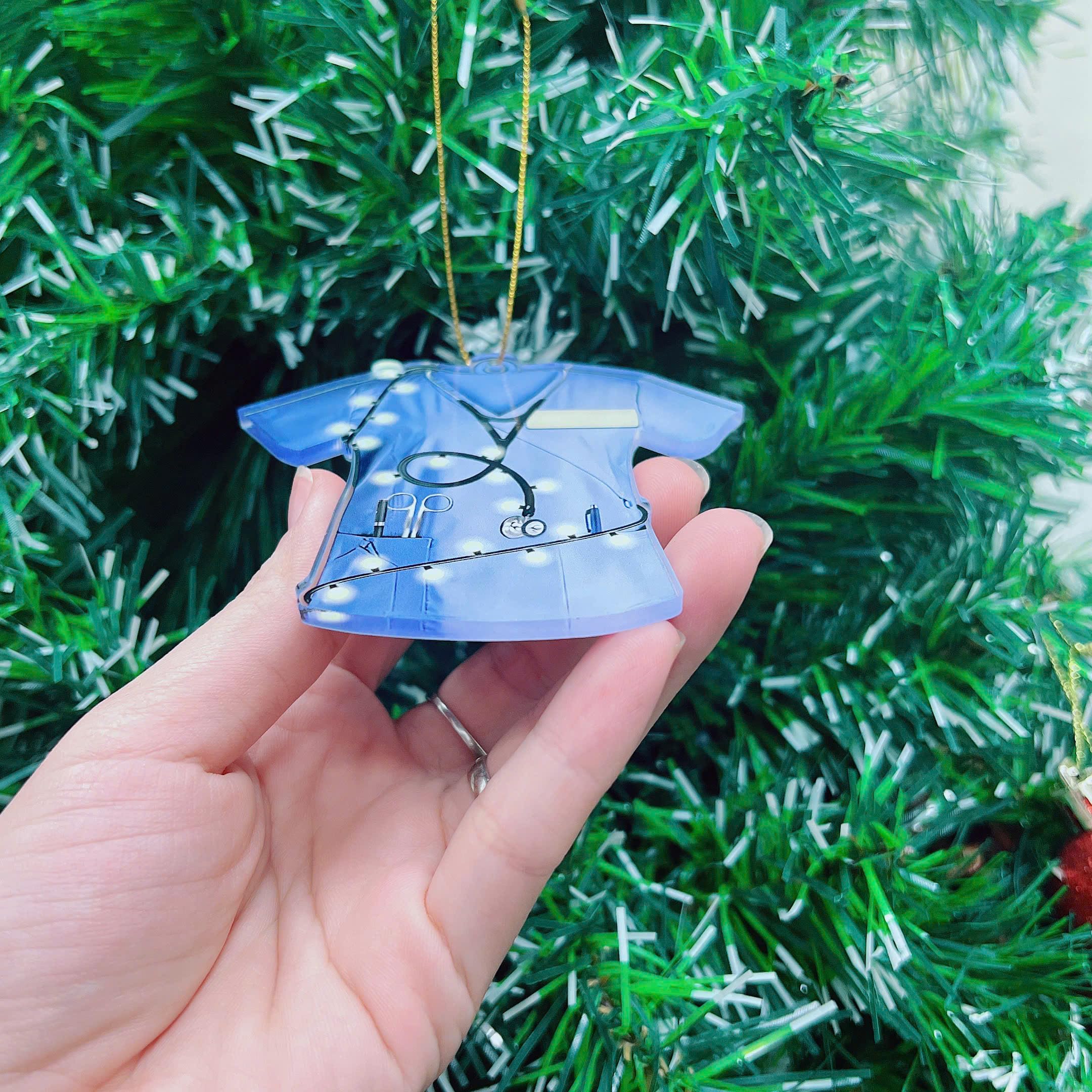 Nurse Christmas Tree Theme Ideas Nurse Themed 24" Christmas Tree