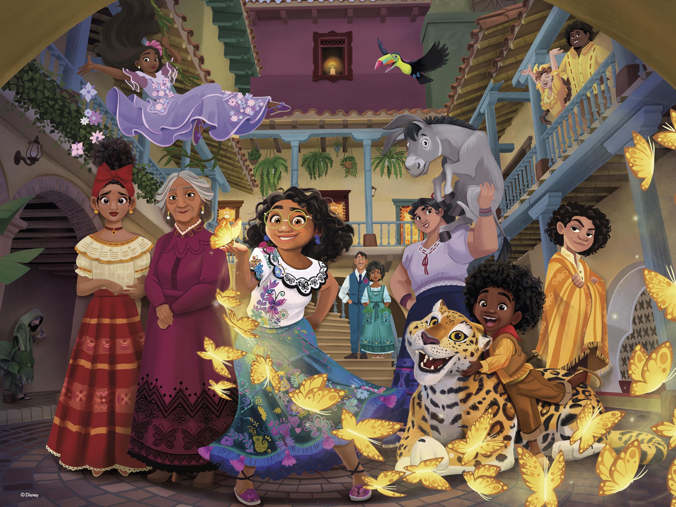 Amazon.com: Ceaco - Disney - Encanto Courtyard - 1500 Piece Jigsaw ...