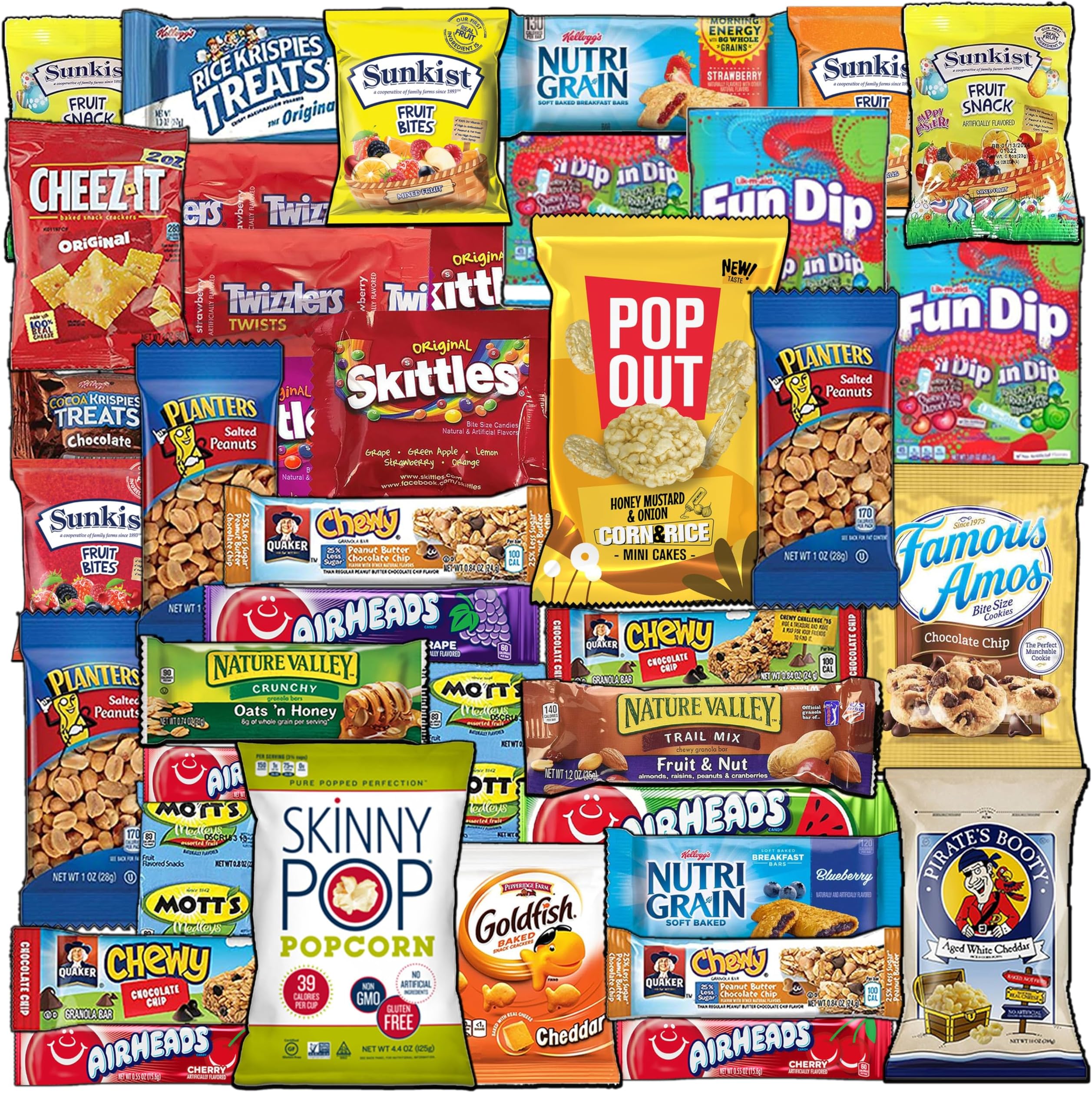 Amazon.com : The Snack Bar - Snack Care Package (40 count) - Variety ...