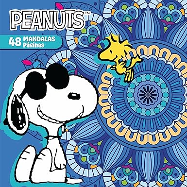 GAIRET Mandalas Peanuts Snoopy MA4823-PEA0359 Libro para Colorear y ...