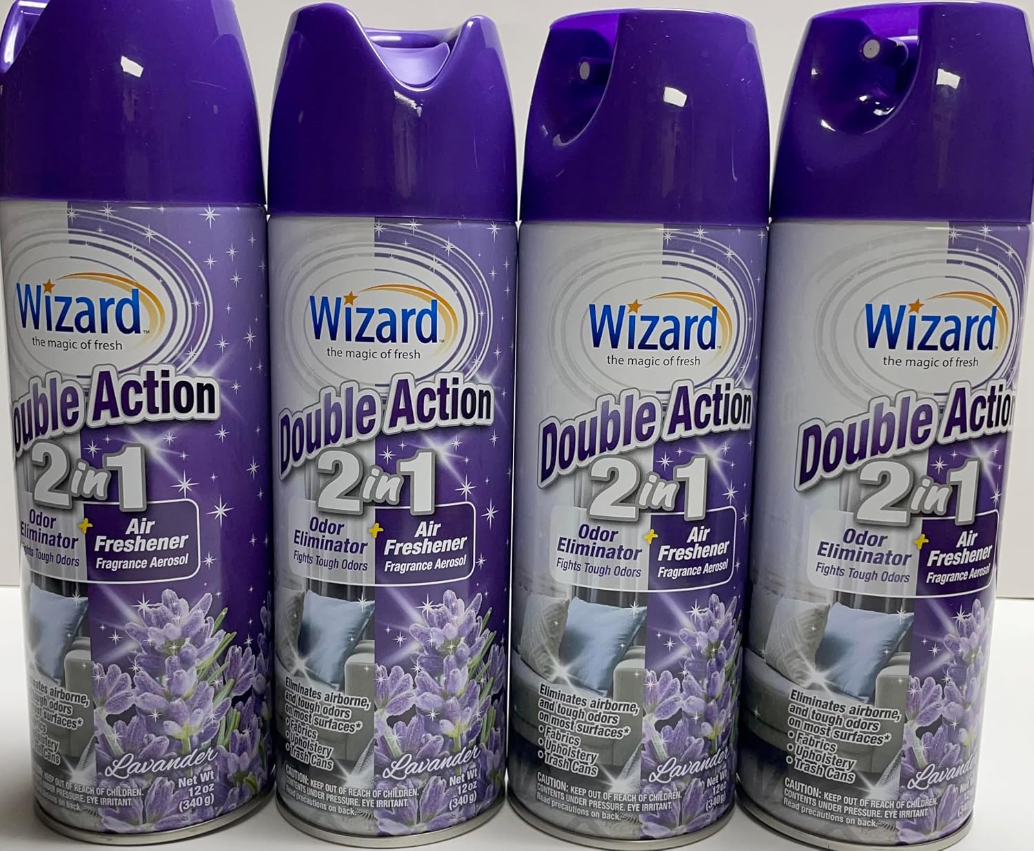Amazon.com: Wizard Double Action Smoke Odor Neutralizer & Air Freshener ...