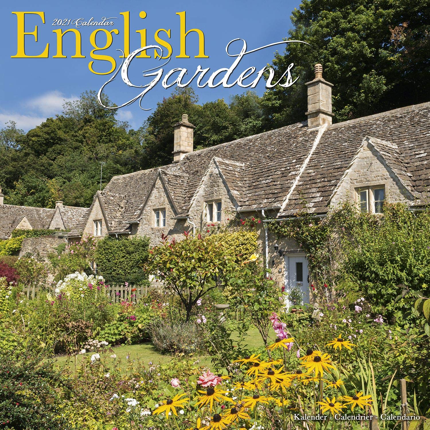 Garden Calendar - English Gardens Calendar - Calendars 2020 - 2021 Wall ...