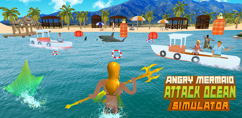 Angry Mermaid Attack Ocean Simulator - App on Amazon Appstore