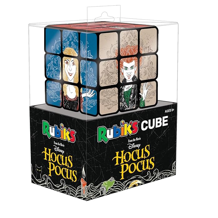 Buy Disney Hocus Pocus Rubik's Cube | Collectible Puzzle Cube Featuring ...