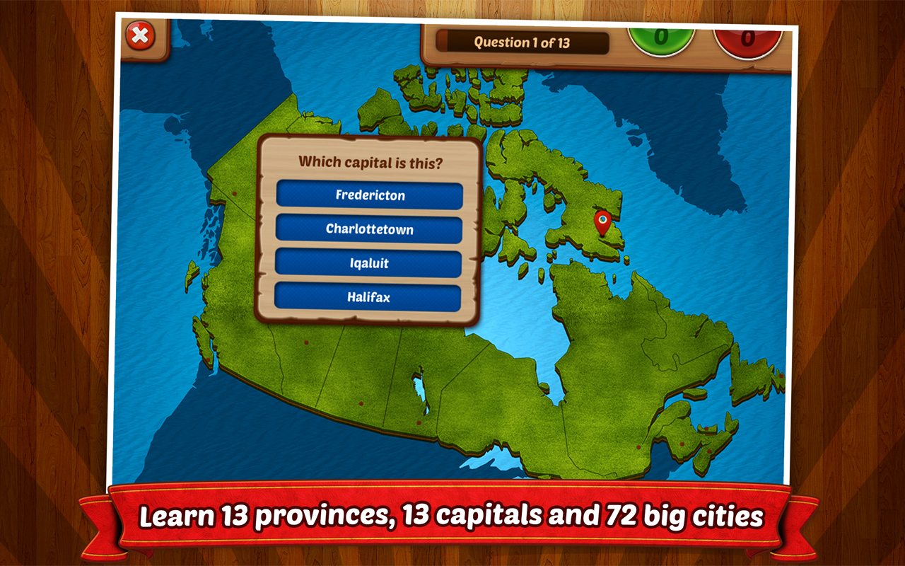 GeoFlight Canada: Geography learning for kids at its best - App on ...