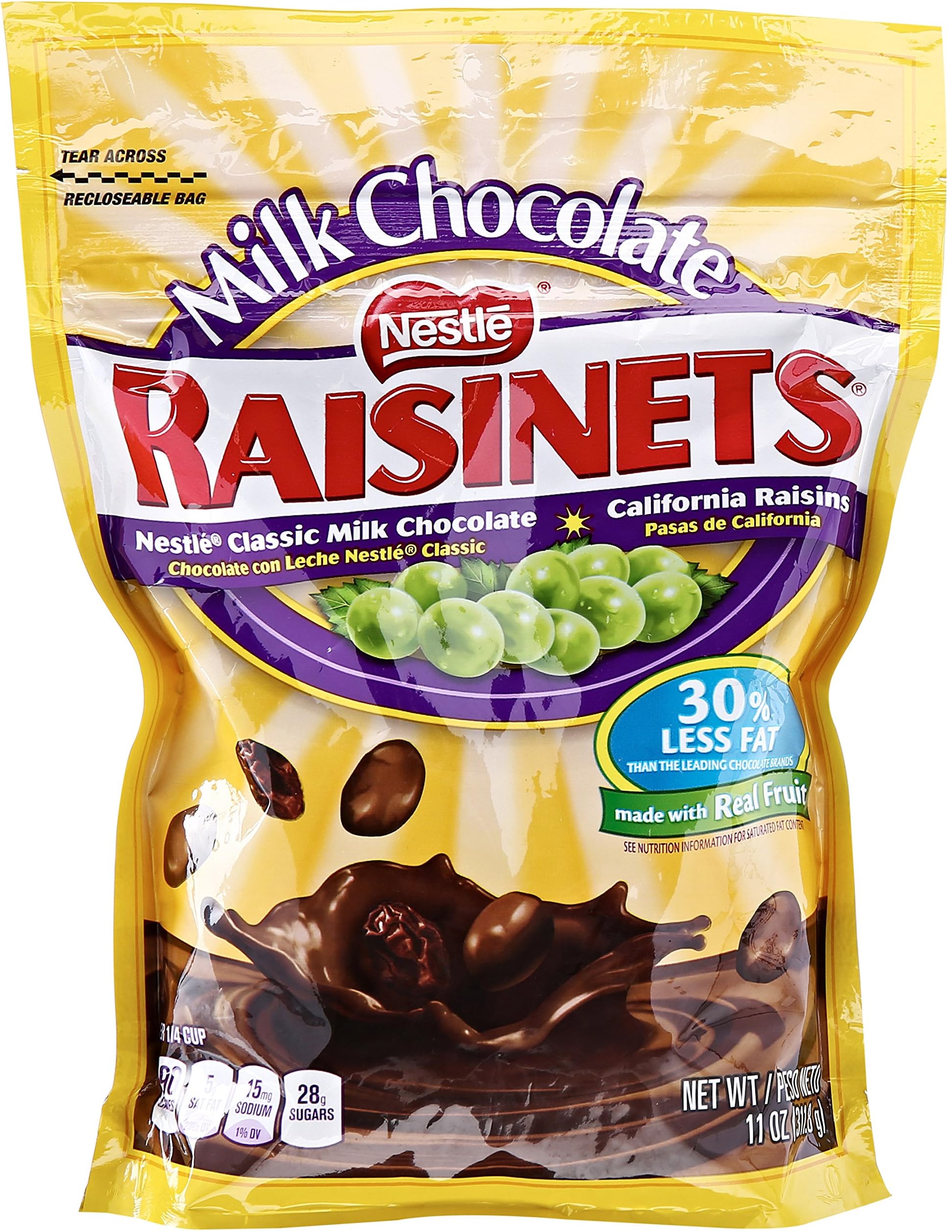 Amazon.com : Nestle Raisinets Milk Chocolate : Grocery & Gourmet Food