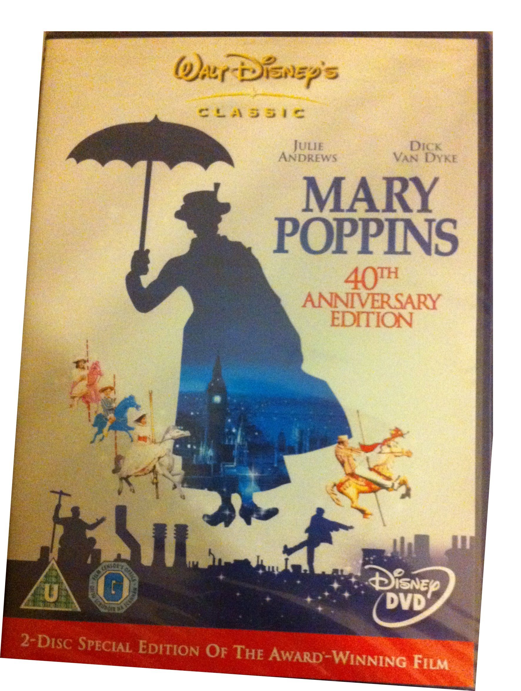 Mary Poppins Movie Poster 50th Anniversary