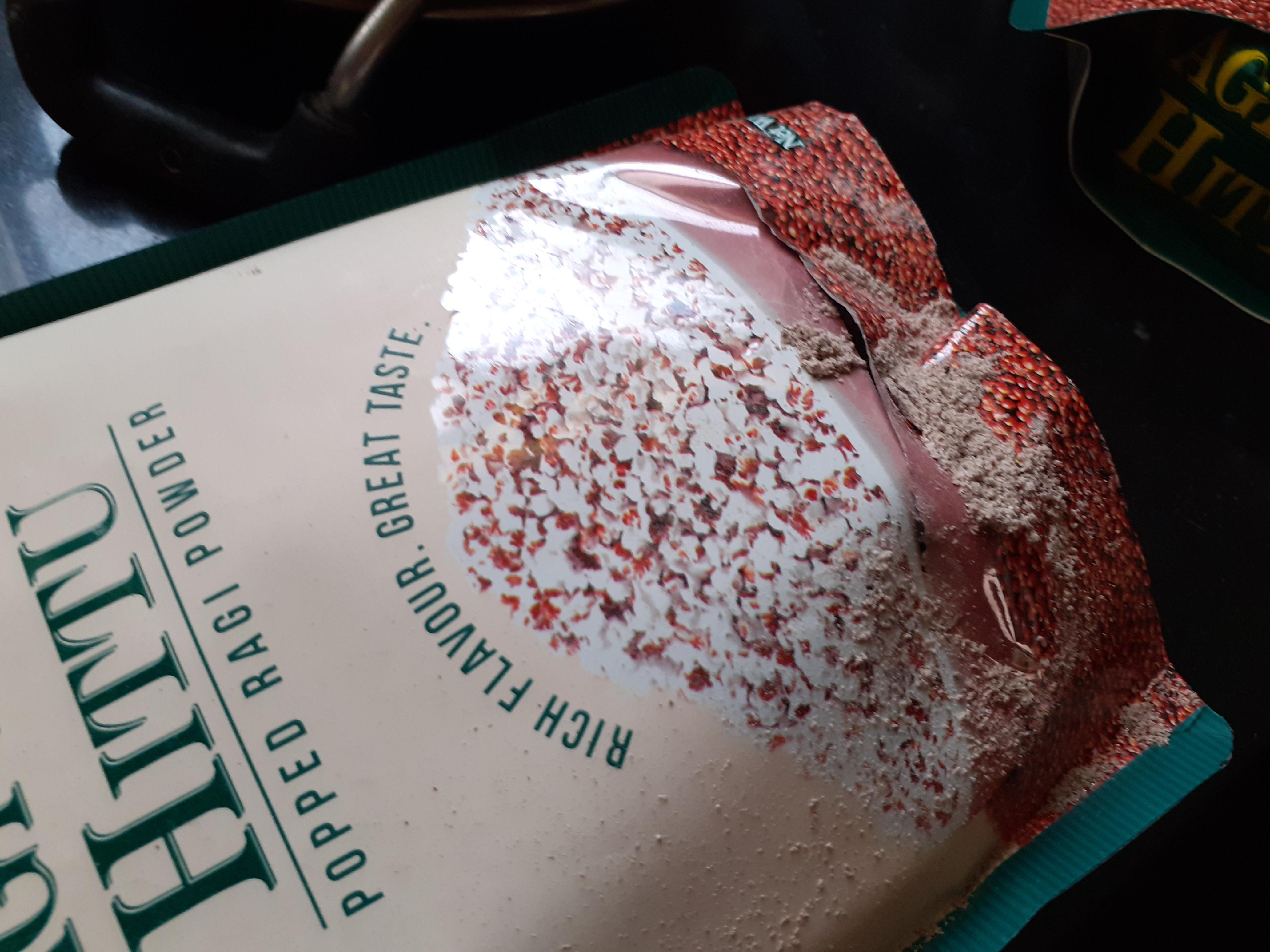 Indira's Ragi Huri Hittu, Tasty Popped Ragi Flour (400g x 4), Sugar ...