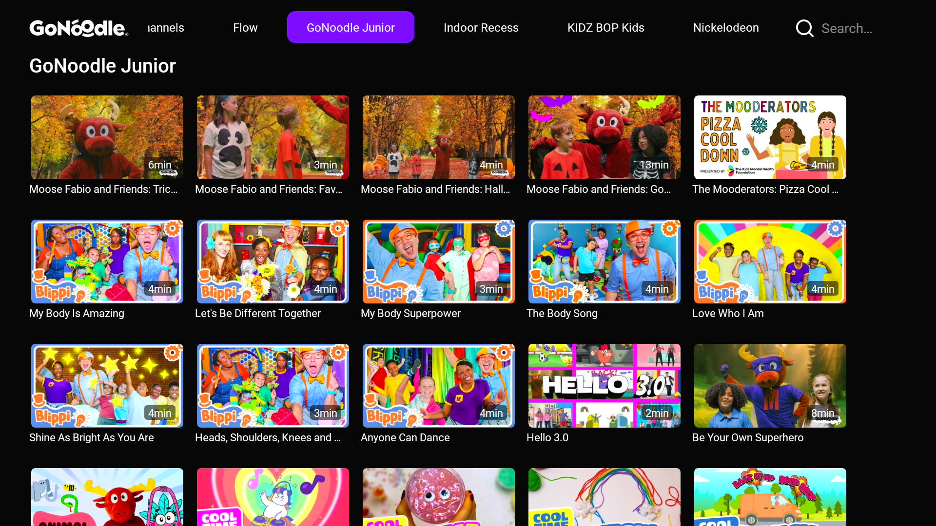 GoNoodle - App on the Amazon Appstore