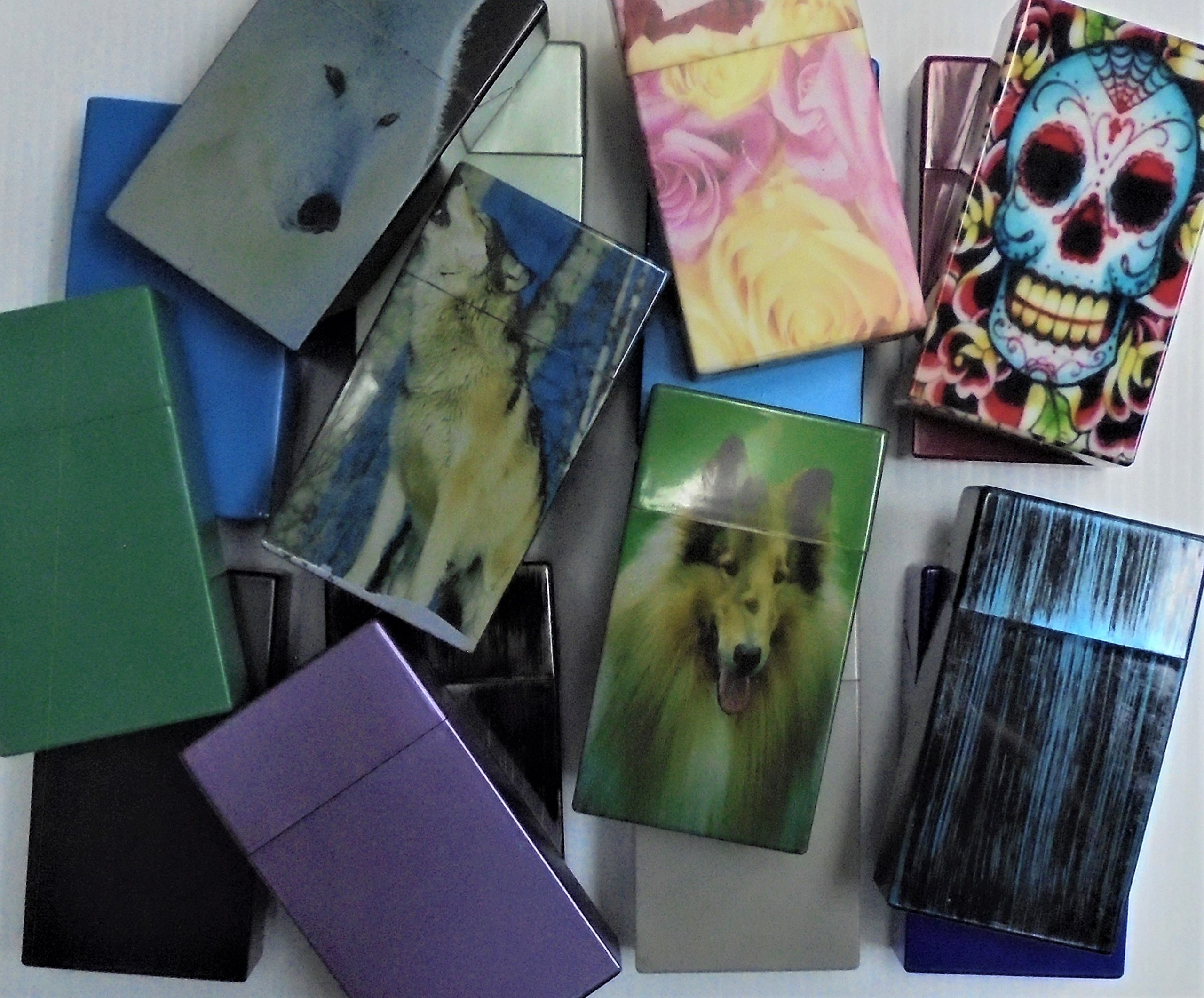 Amazon.com: 8 Eclipse Clearance Flip-top Cigarette Clearance Plastic ...